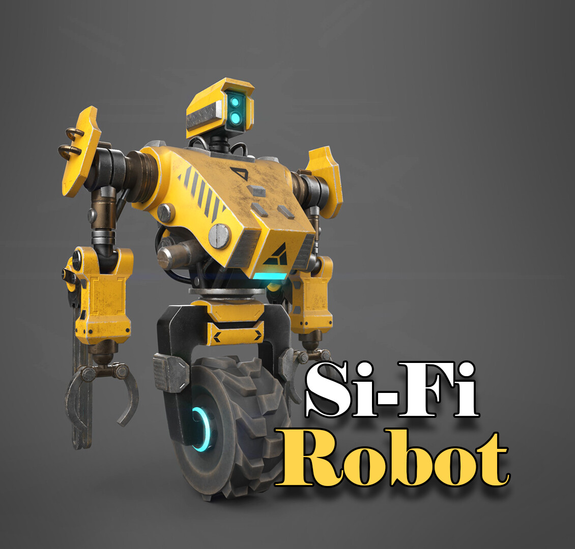 ArtStation - Si-Fi Robot