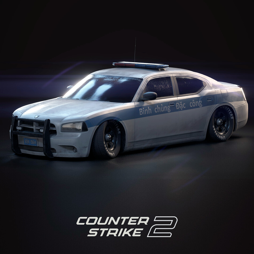 ArtStation - Police car asset - cs2 map Transit