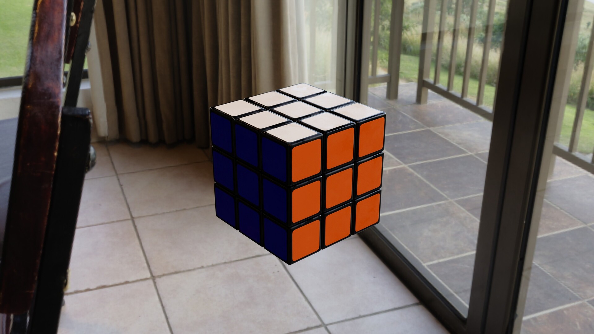 ArtStation - Realistic Rubik's cube