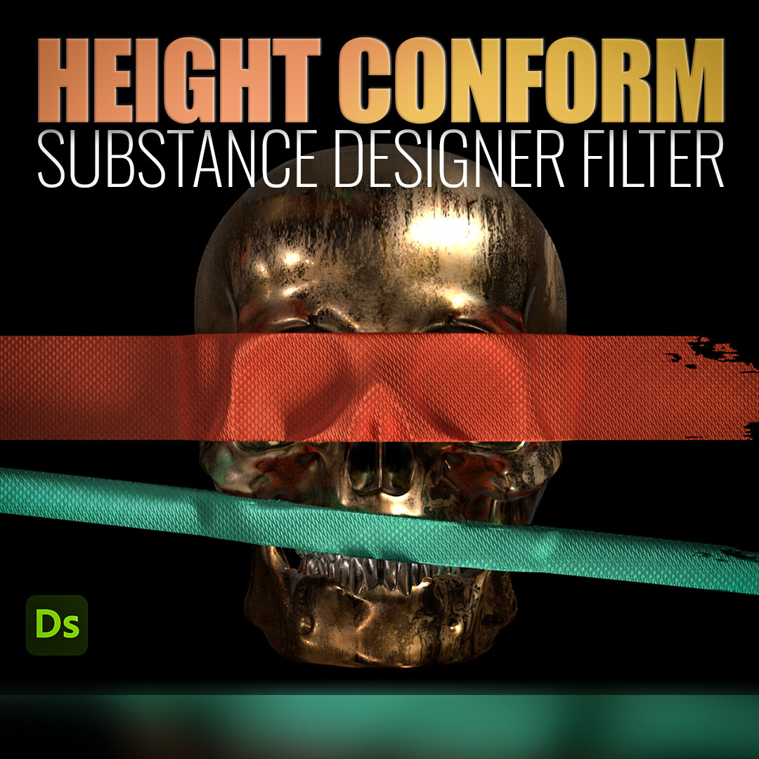 ArtStation - Height Conform Node | Substance Designer