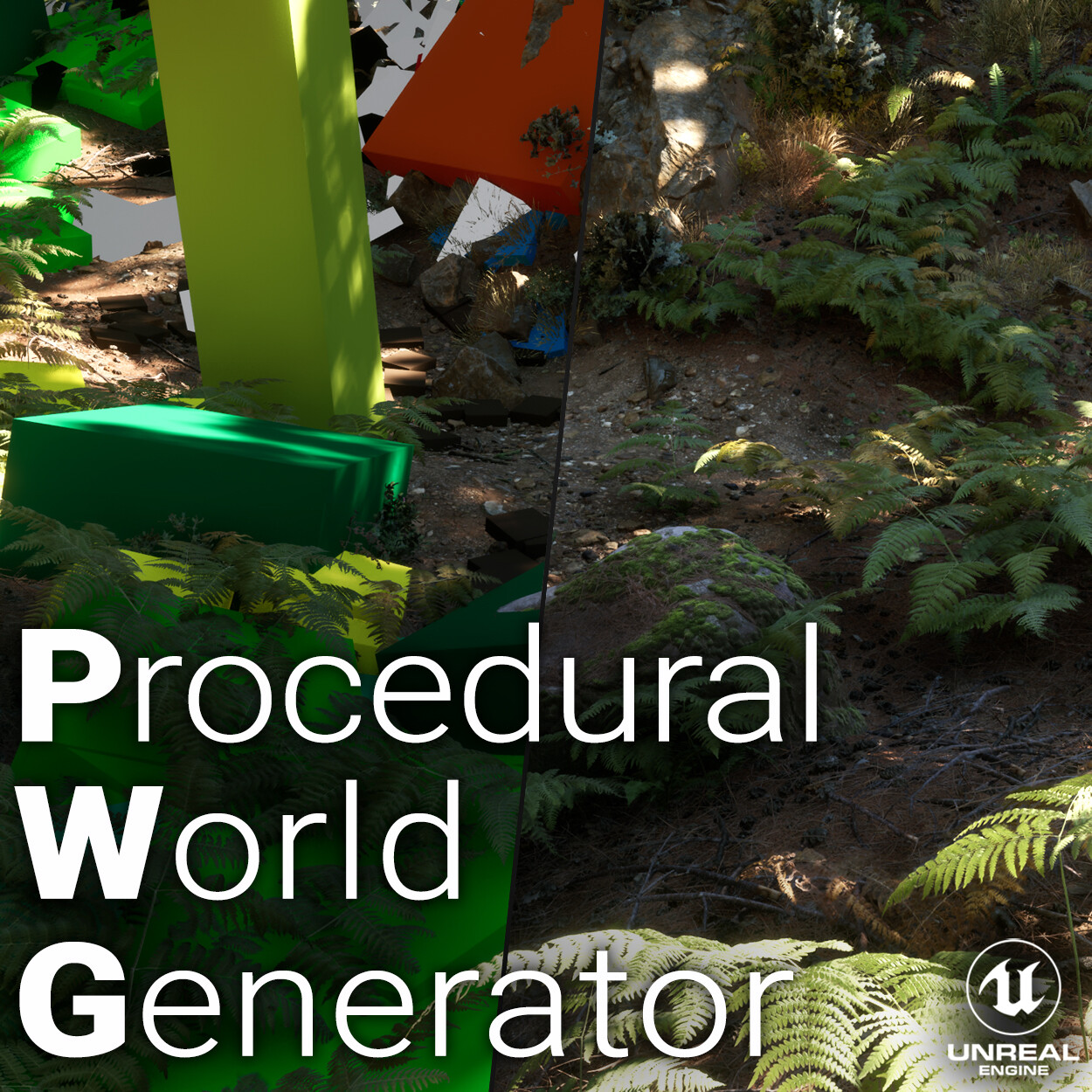 ScansLibrary - Procedural World Generator - FEATURES
