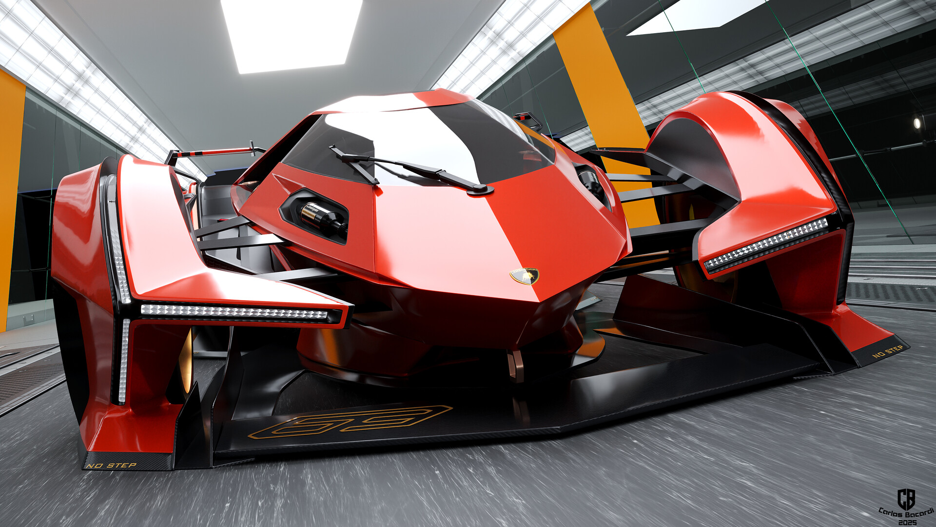 ArtStation - Lamborghini Lambo V12 Vision Gran Turismo