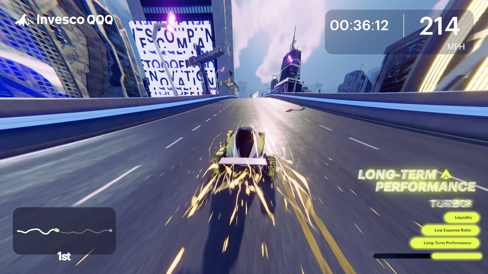 ArtStation - Invesco QQQ Race For Innovation - Groove Jones