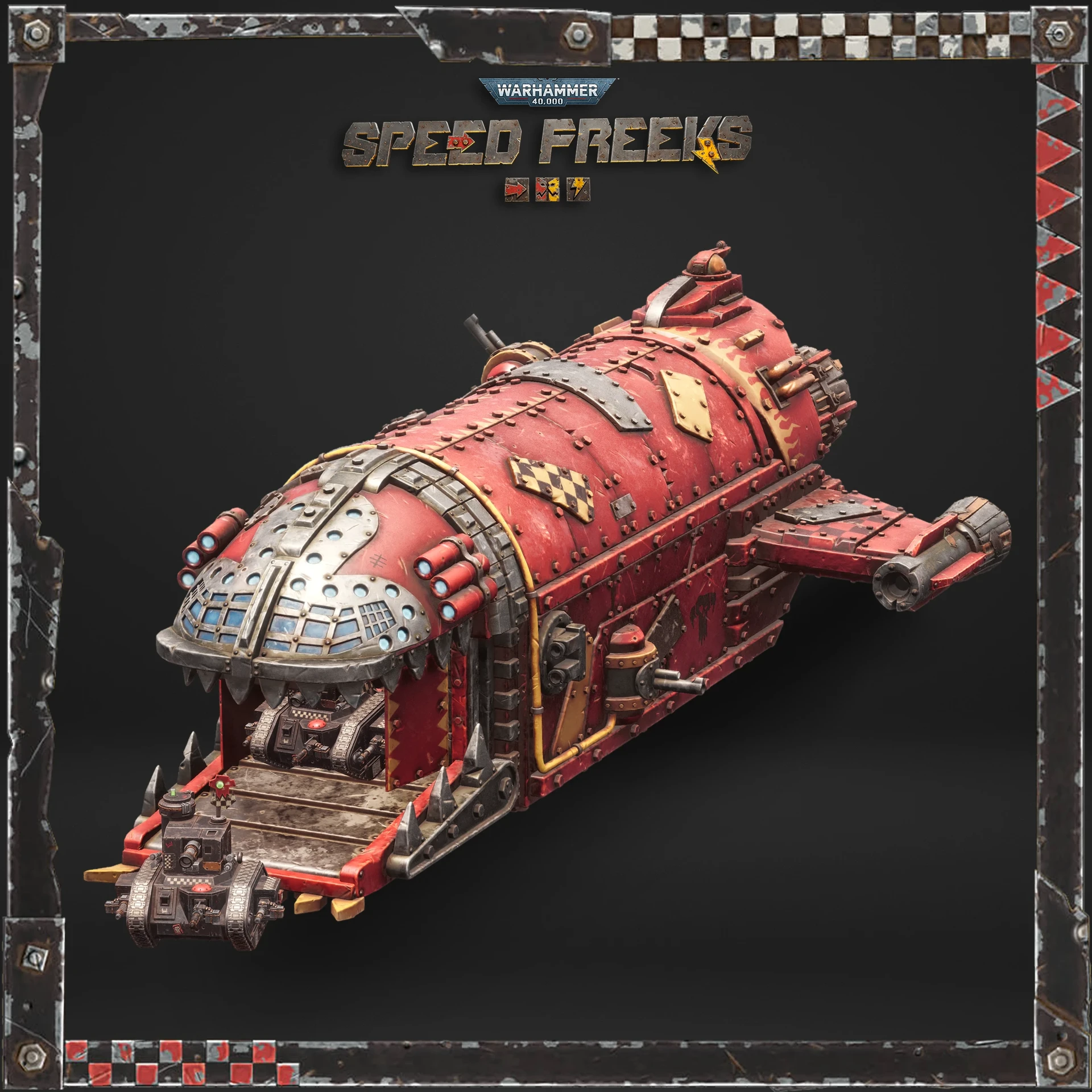 Igor "NET" Medvedev - Ork Landa from Warhammer 40k: SPEED FREEKS
