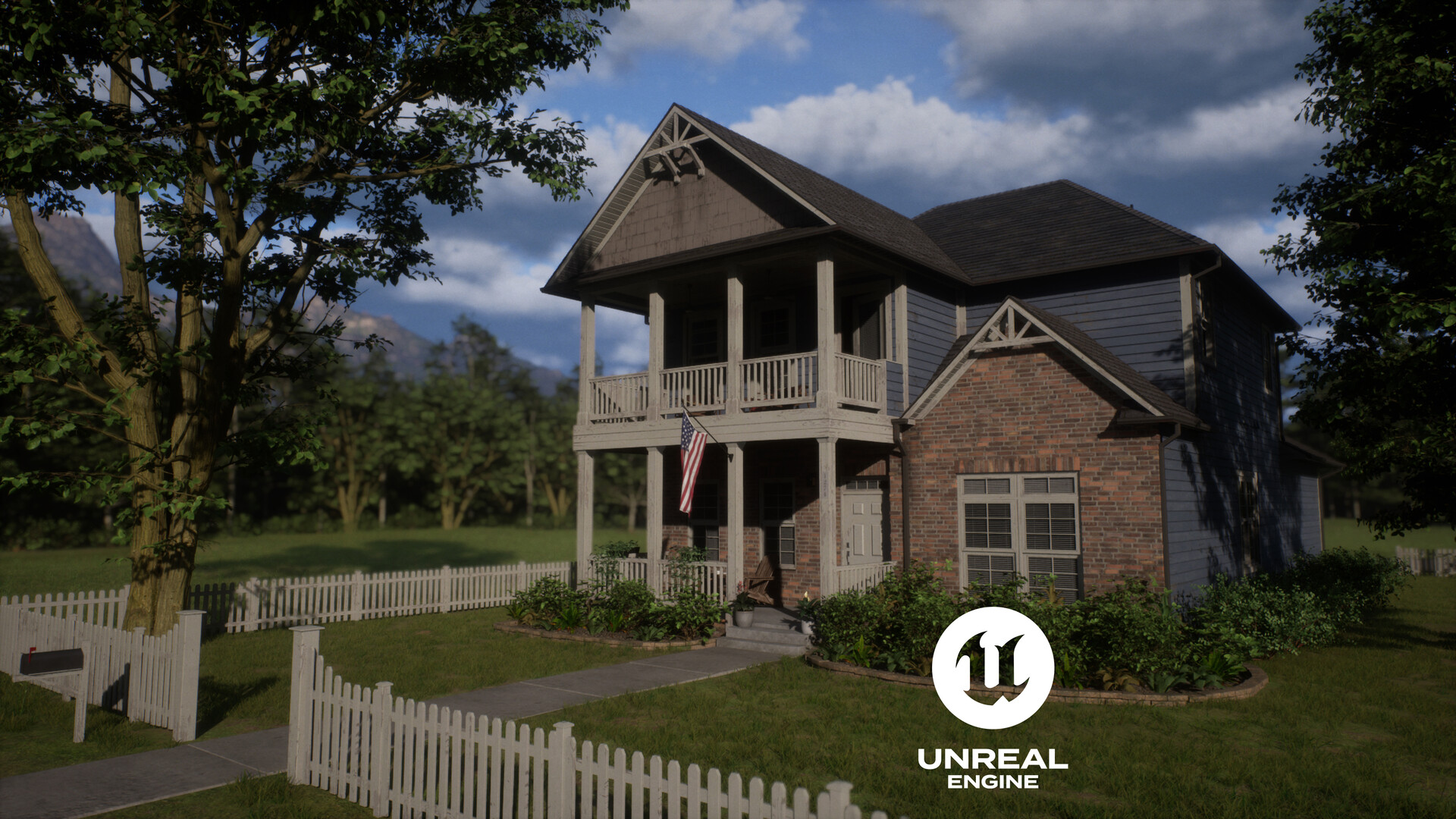 ArtStation - American Countryside House