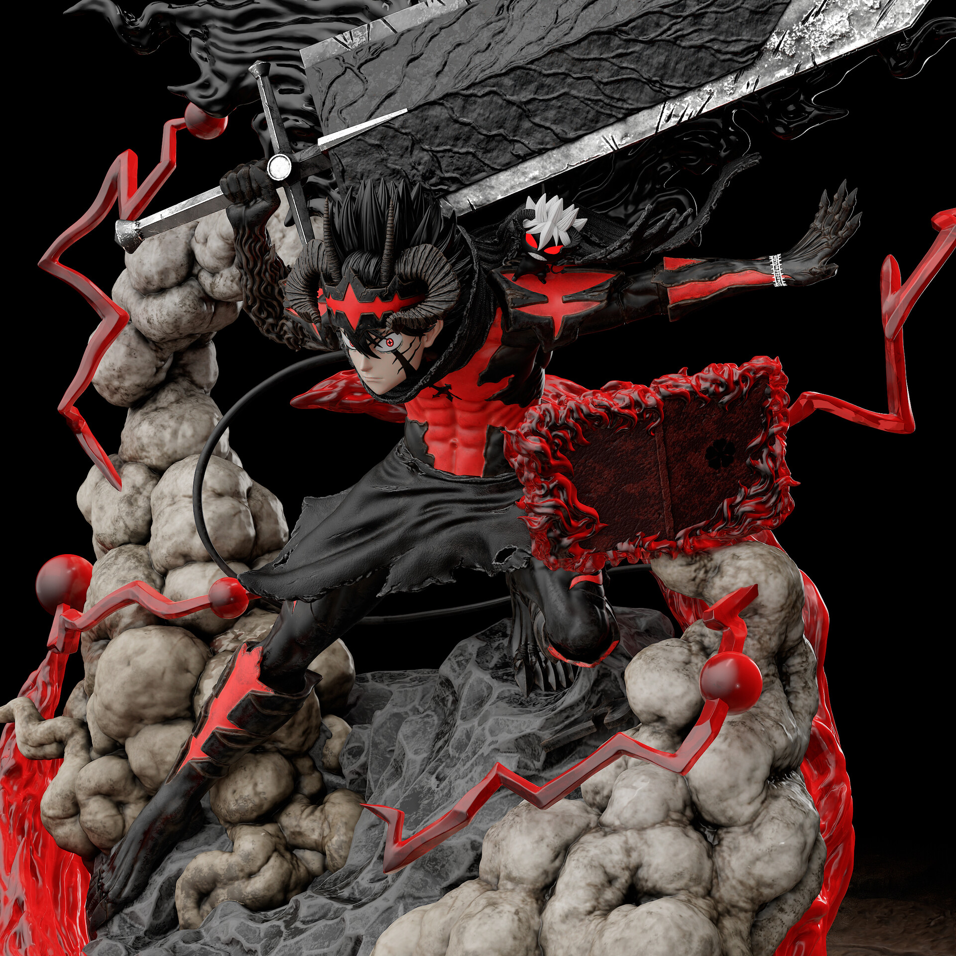 ArtStation - Asta - Black Clover - Fan Art Collectible