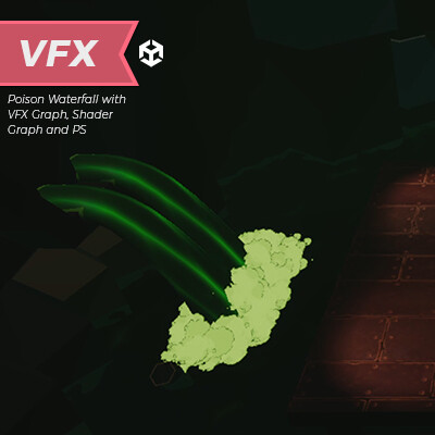 ArtStation - Poison Waterfall VFX