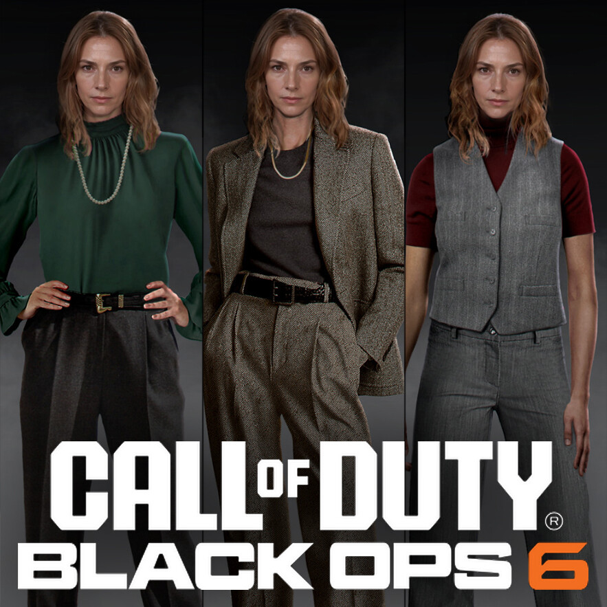 ArtStation - Call of Duty Black Ops 6 - Jane Harrow Outfit Exploration