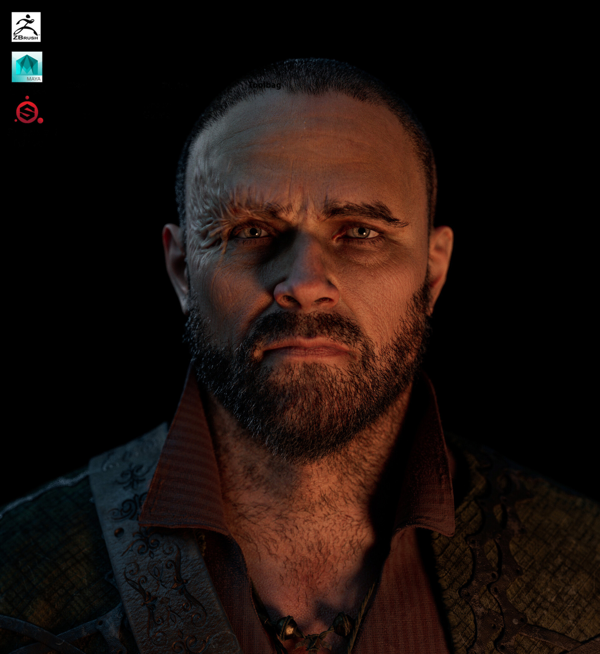 ArtStation - "Captain Randall RedLord"