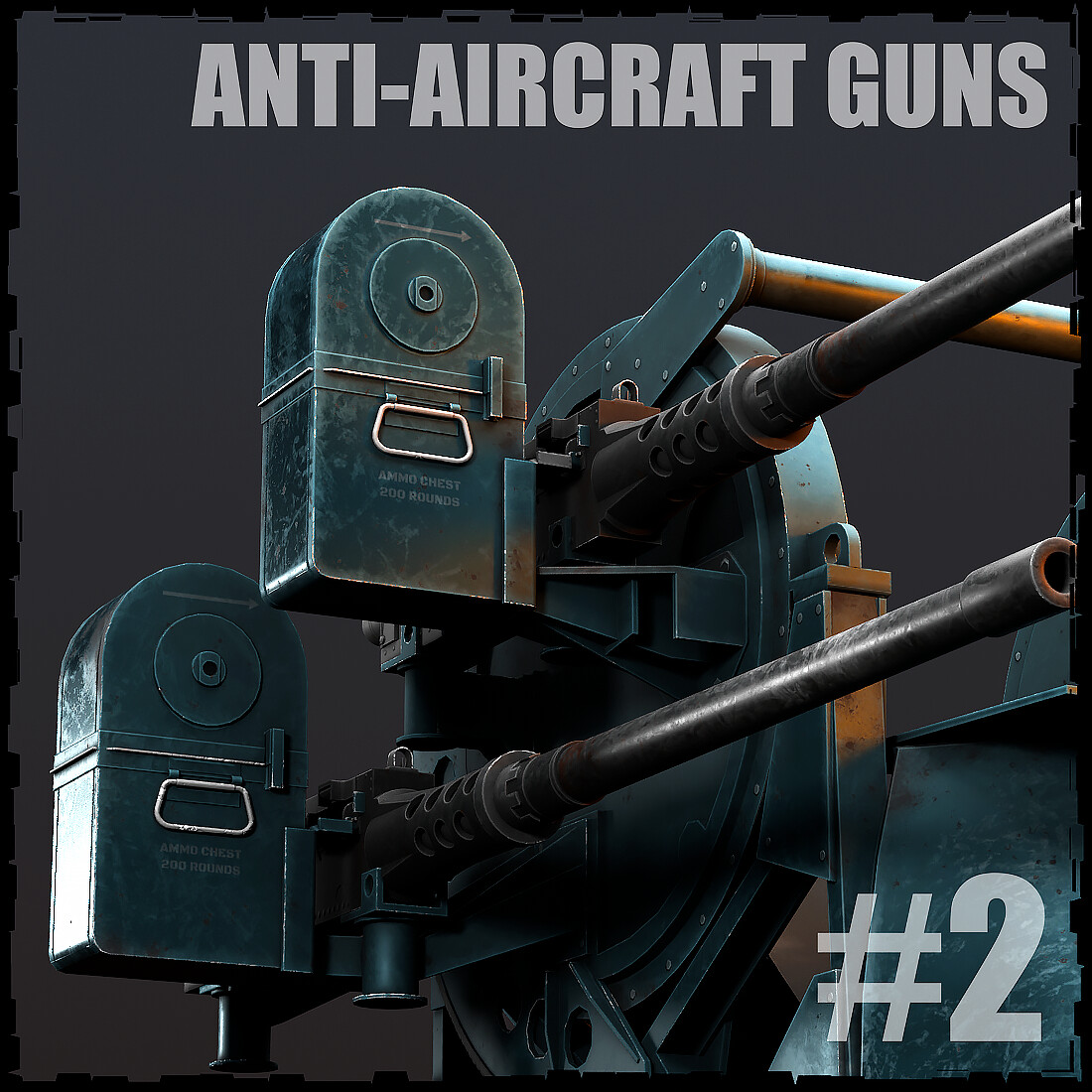 ArtStation - Anti-Aircraft Guns #2