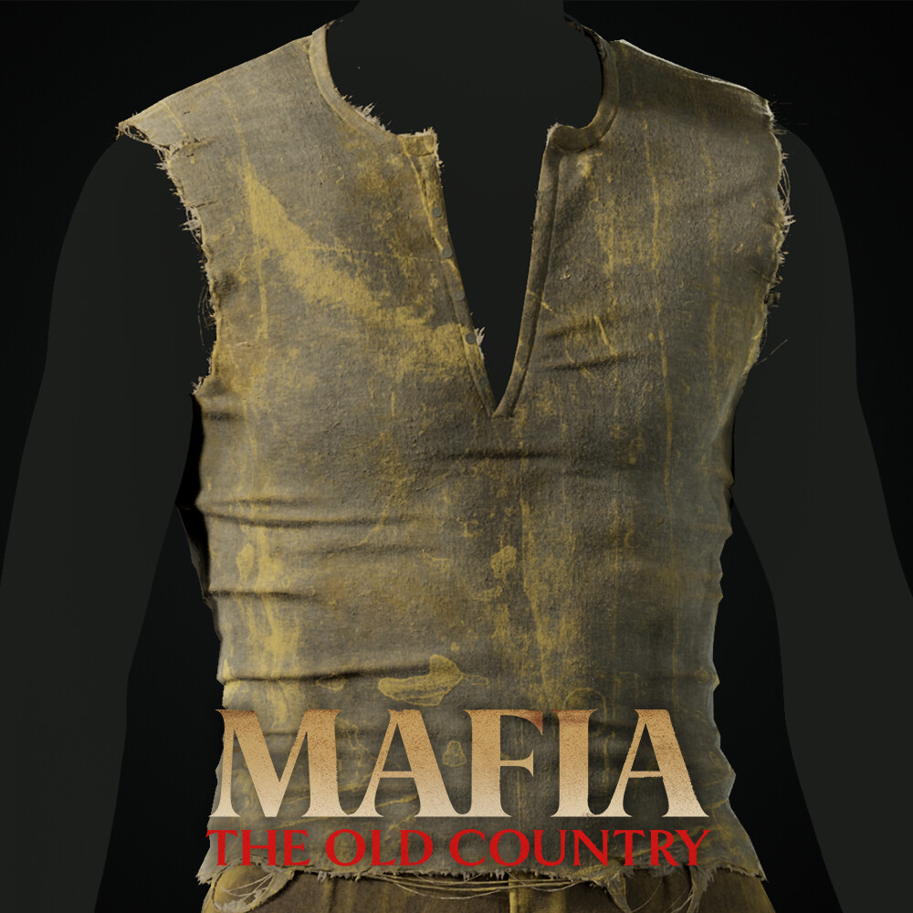 ArtStation - Mafia: The Old Country - Enzo Favara's Mine Outfit