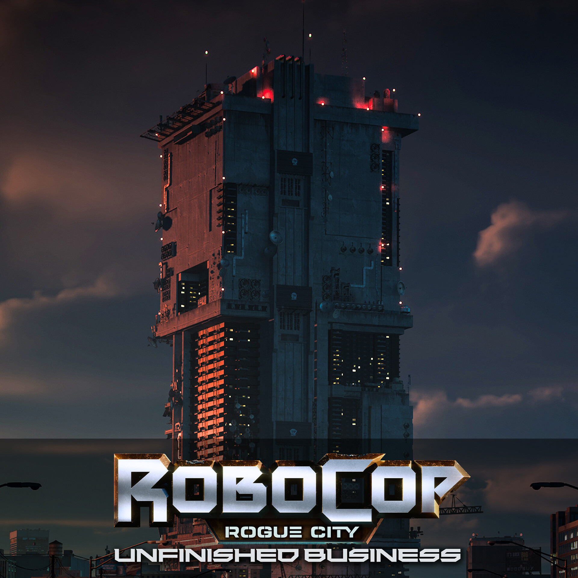 ArtStation - Robocop Unfinished Business - OmniTower Lower Floors