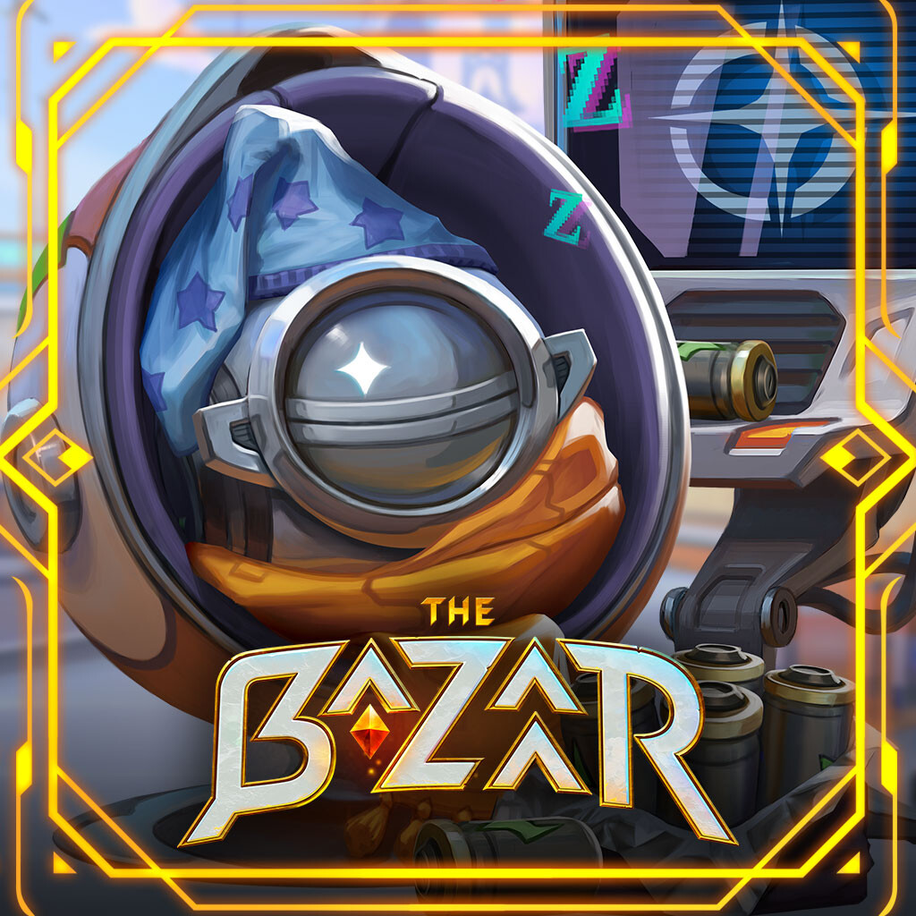 ArtStation - The Bazaar - Electric Sheep Dooley Skin (2025)