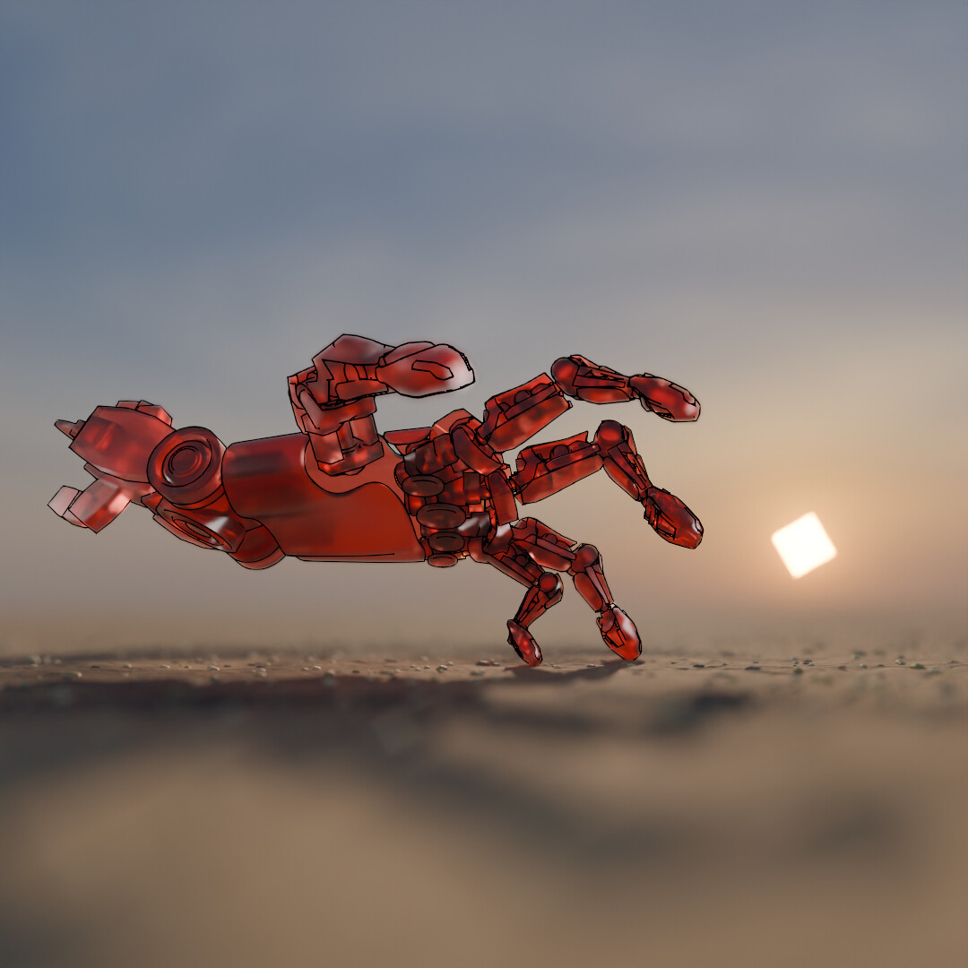 ArtStation - Robotic Hand Rig