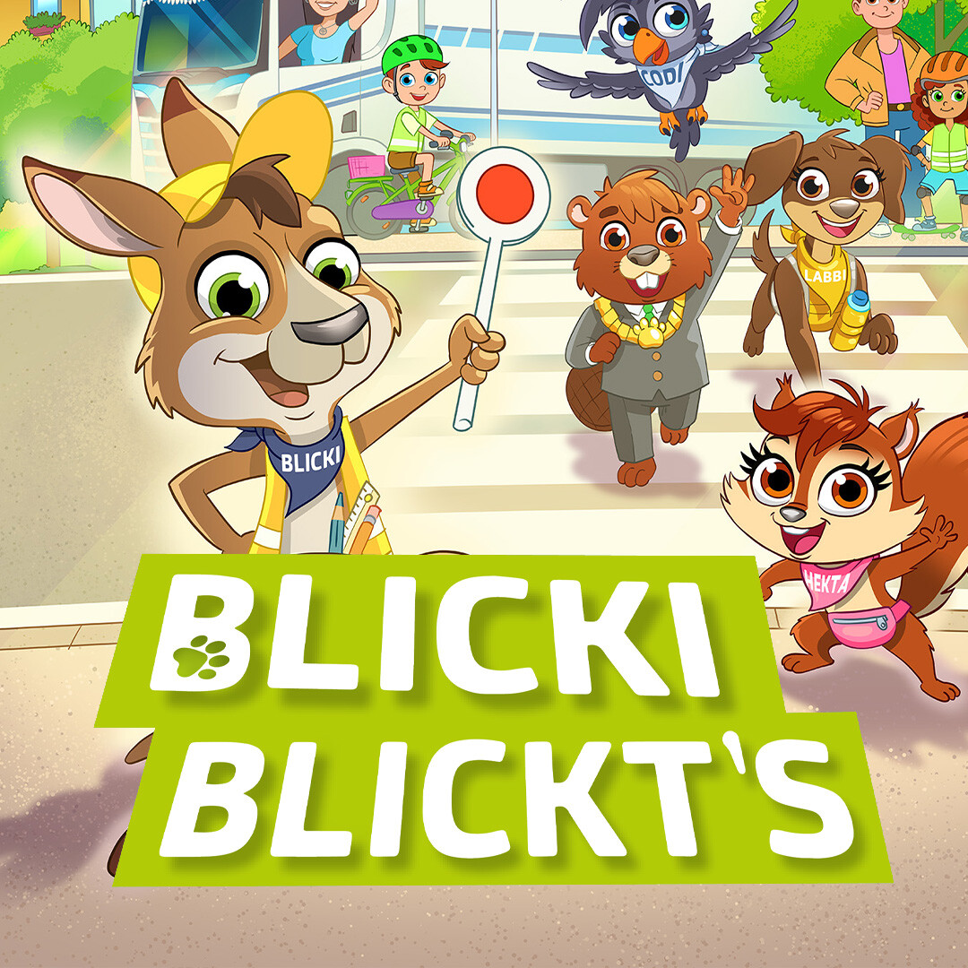 ArtStation - Blicki blickt's - Children's Puzzle Book