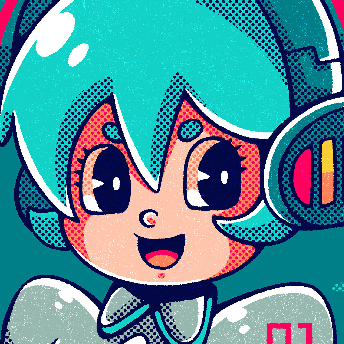 ArtStation - HATSUNE MIKU + ASTRO BOY