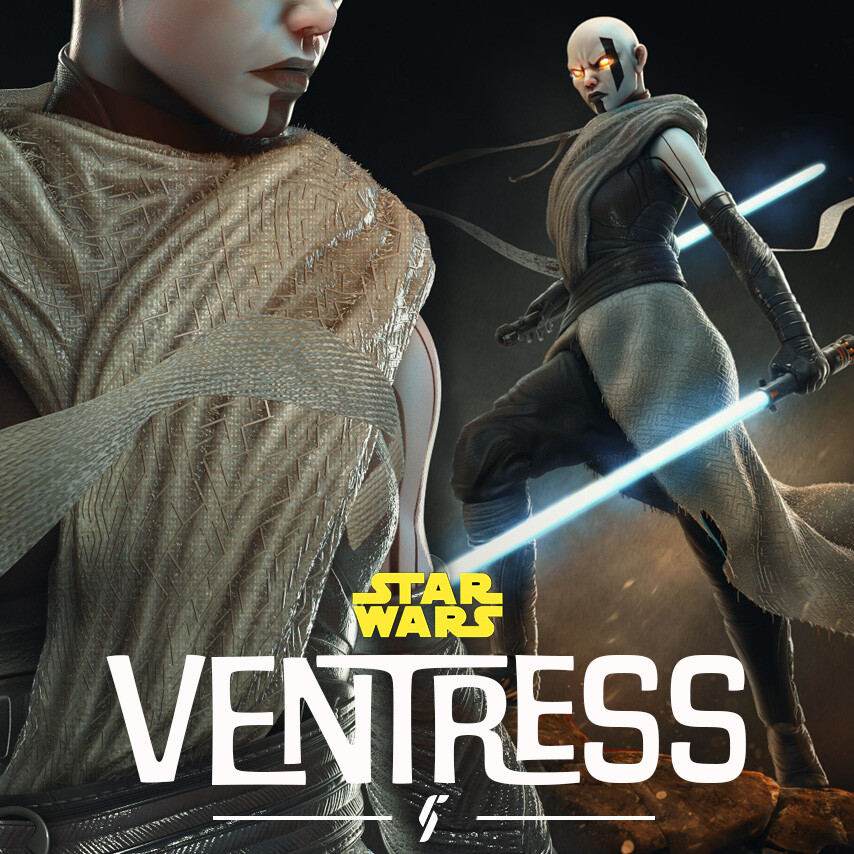 ArtStation - Asajj Ventress reimagined