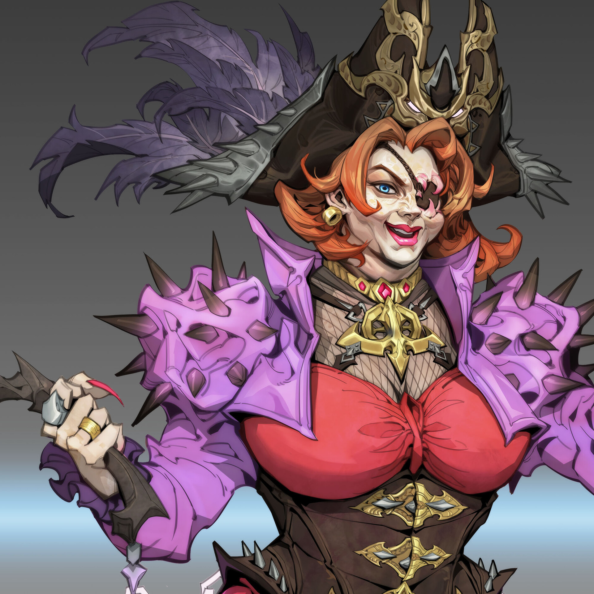 ArtStation - Greed is Her Compass