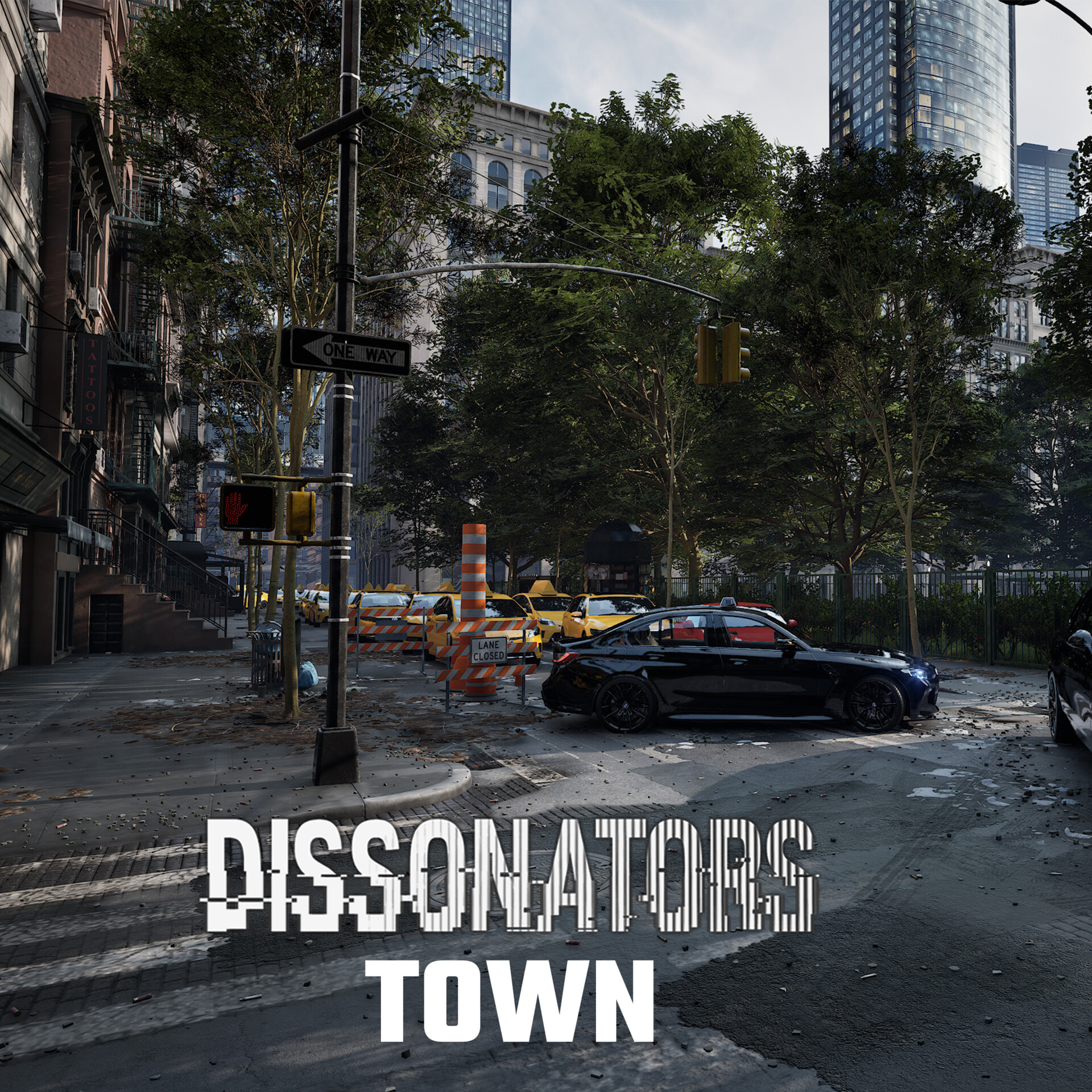 ArtStation - Dissonators - Town