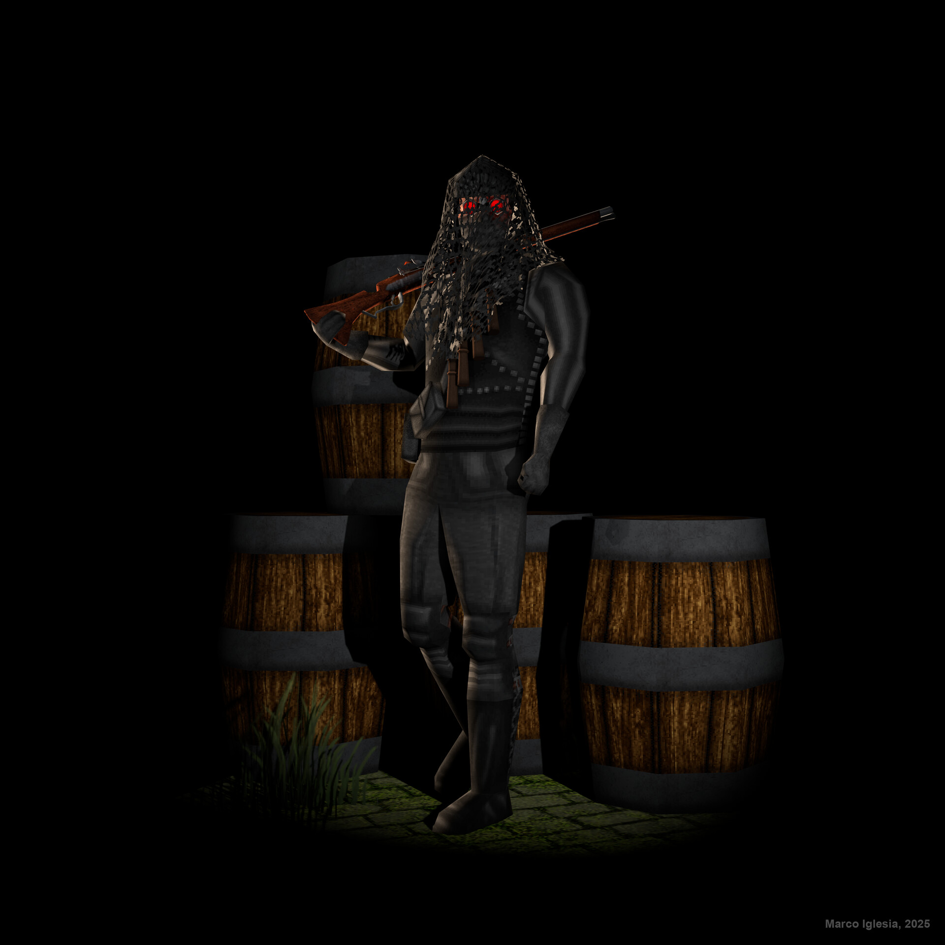 ArtStation - Red Eyes - Marksman, 2025