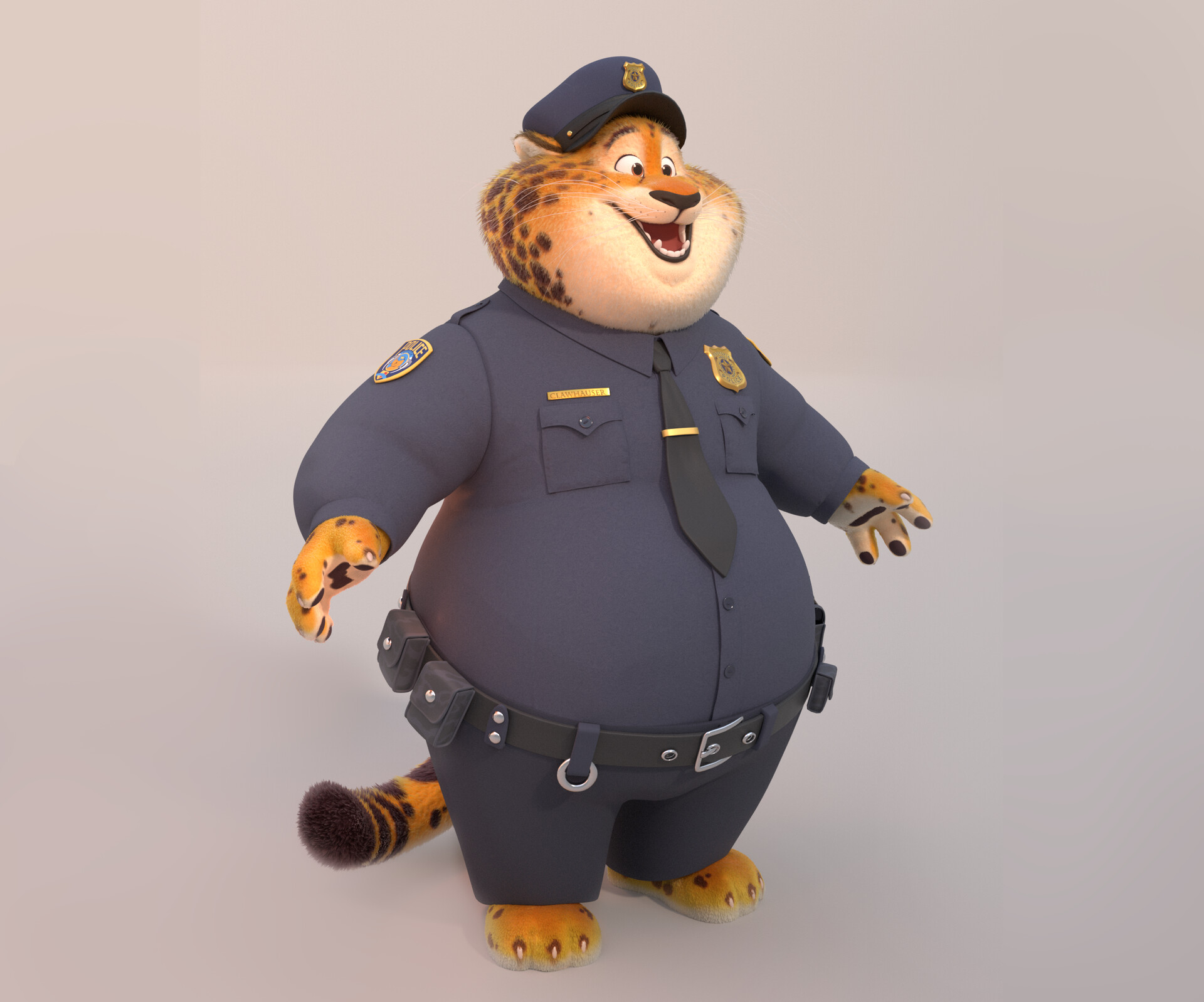ArtStation - Benjamin Clawhauser