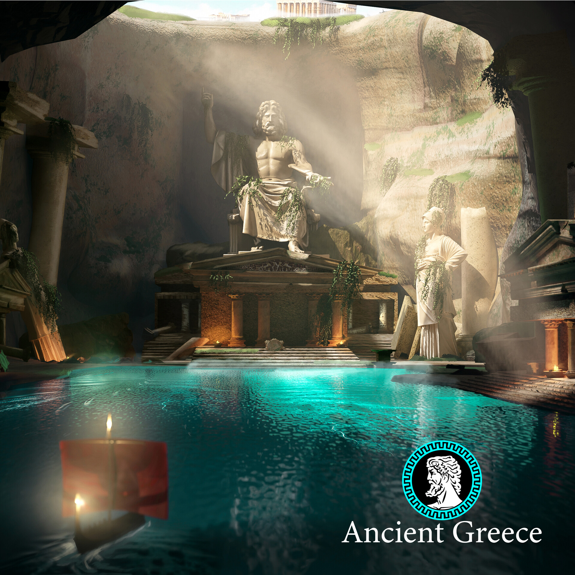 ArtStation - The Forgotten Realm of Zeus