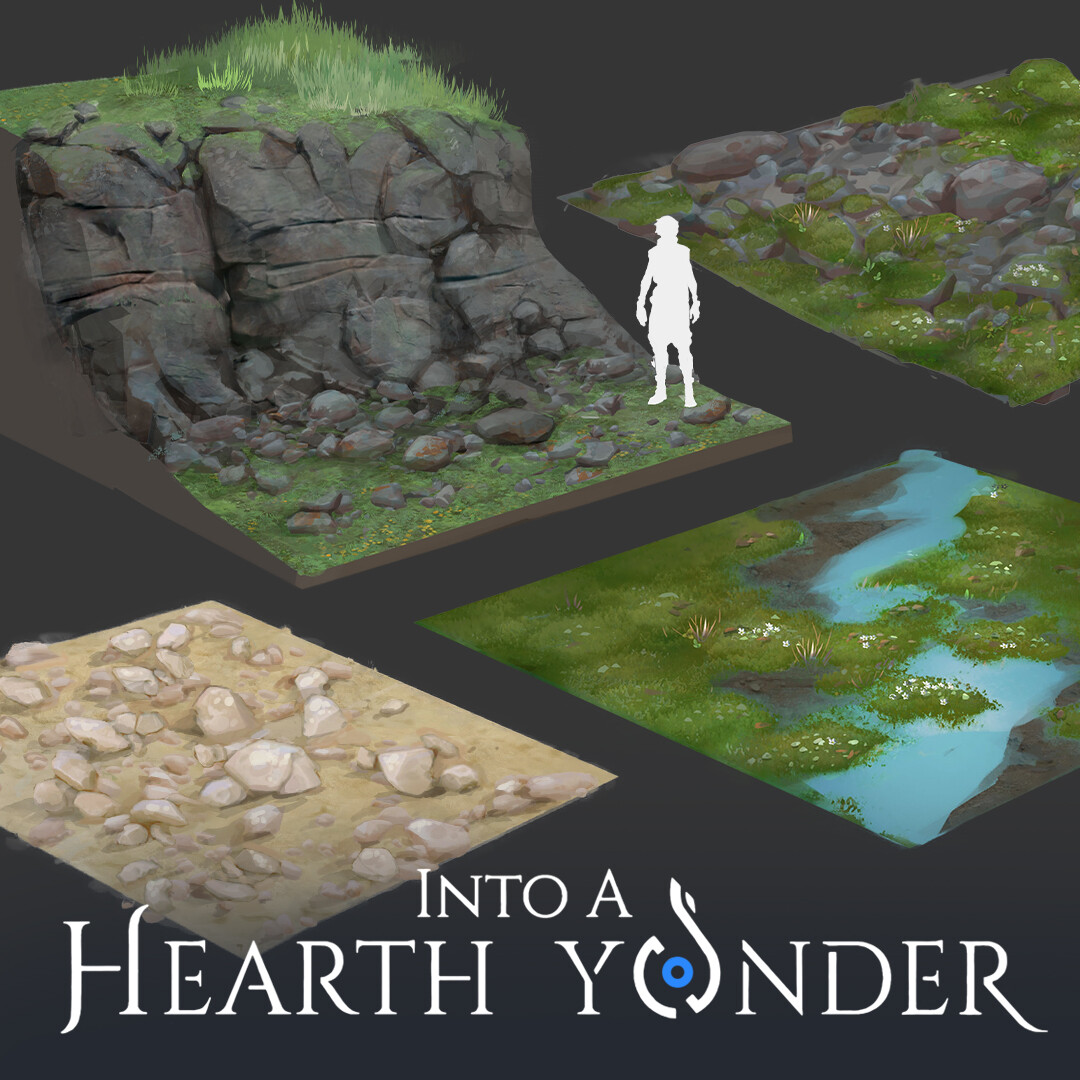 ArtStation - Into a Hearth Yonder - Terrain concept art 2