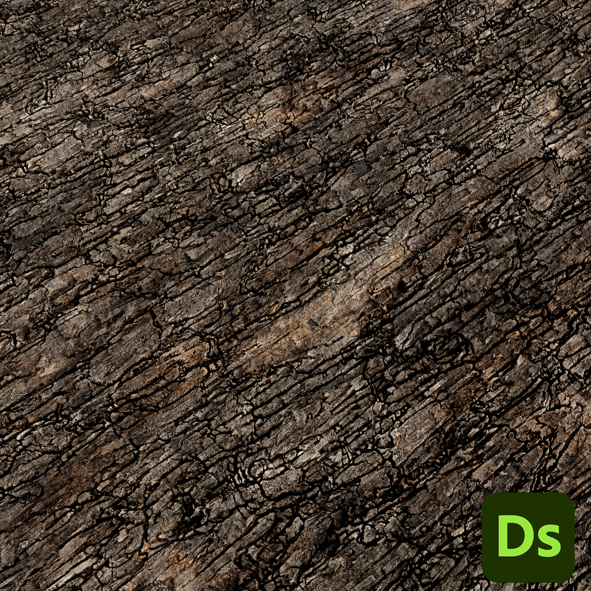 ArtStation - Wood Bark