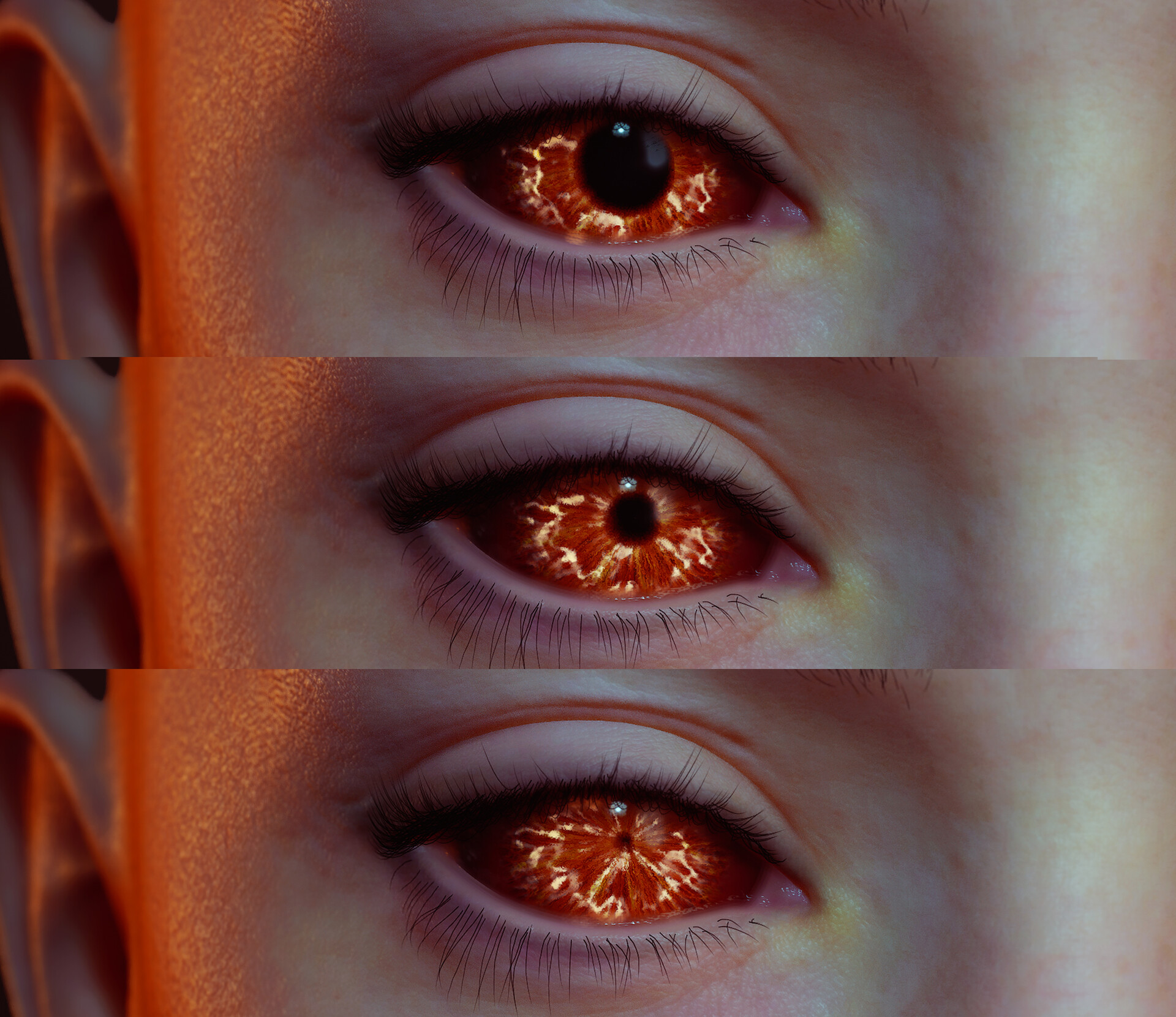 ArtStation - Eye of Sauron – Custom Animated Real-Time Eye Shader for ...