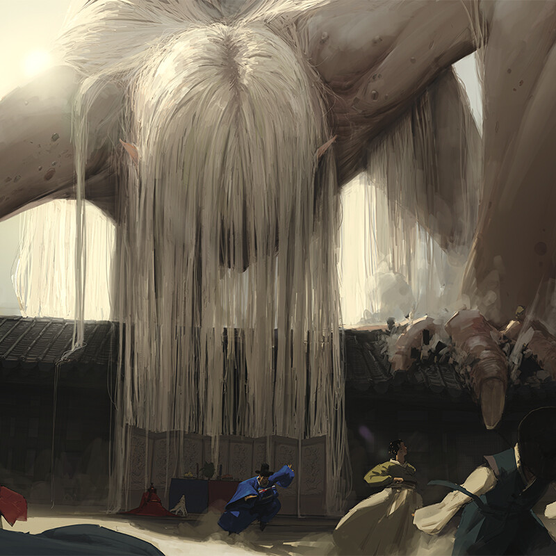 ArtStation - The cursed wedding 저주받은 혼례