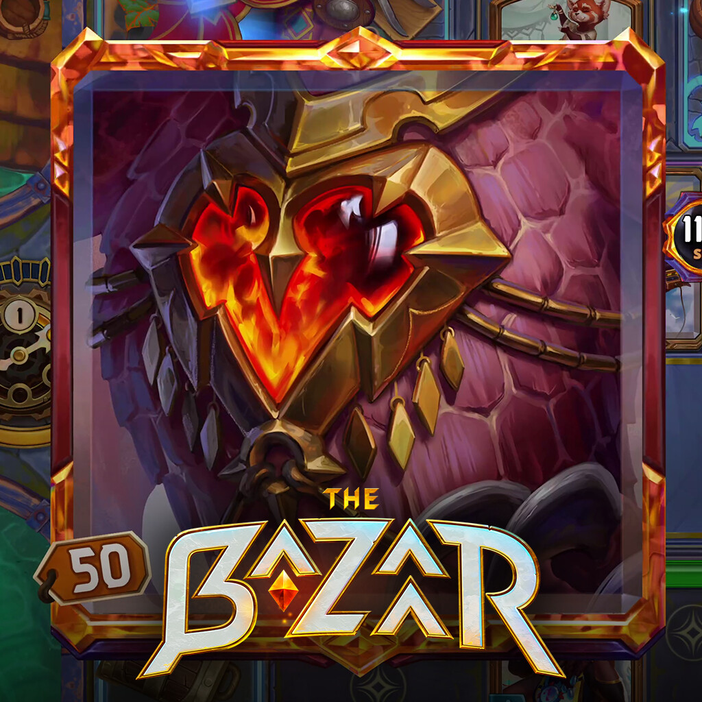 ArtStation - The Bazaar - Card Frames Shader/VFX