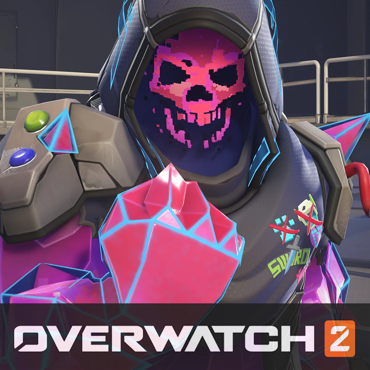 ArtStation - OVERWATCH 2 - Reaper '8-BIT'