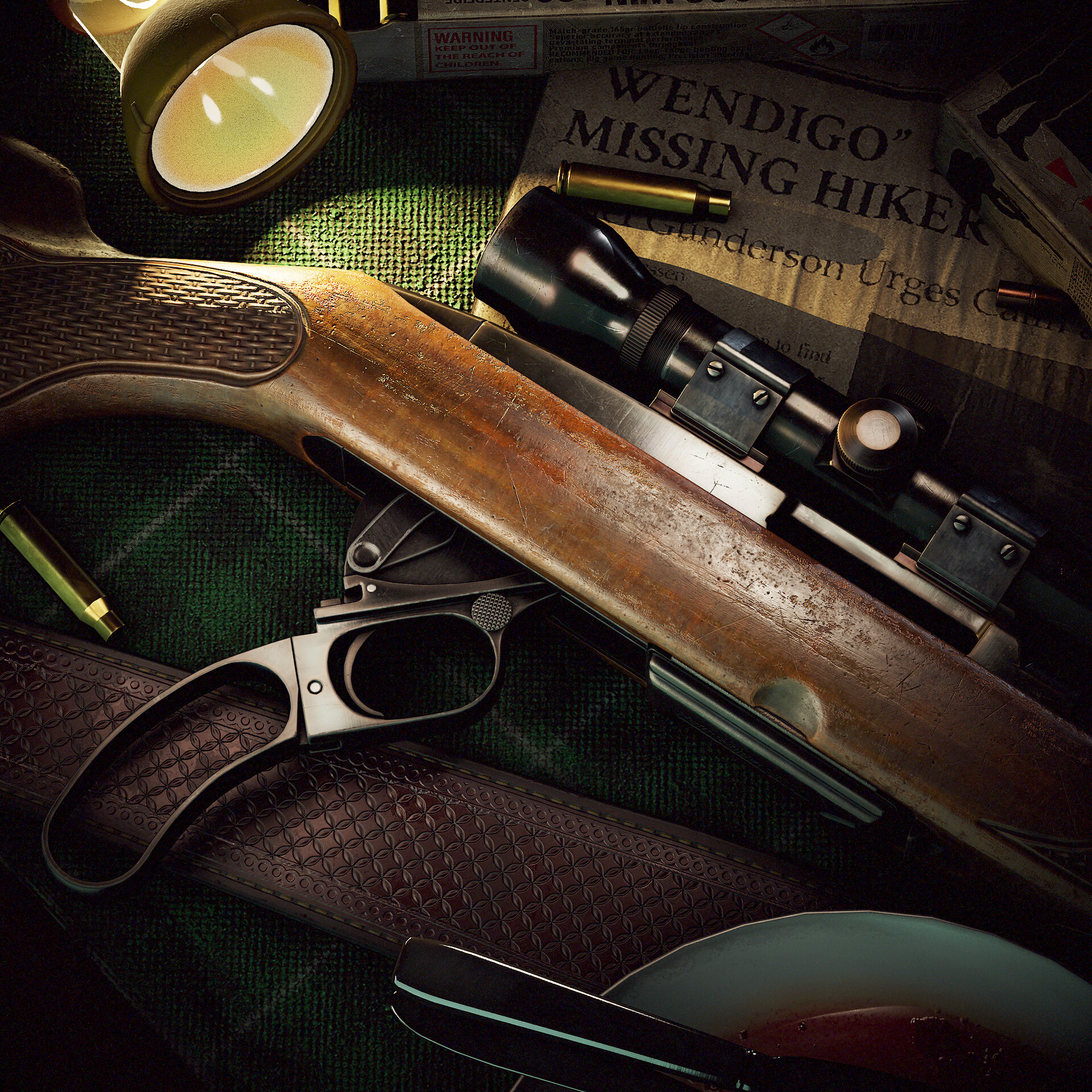 ArtStation - Winchester Model 88 / 100