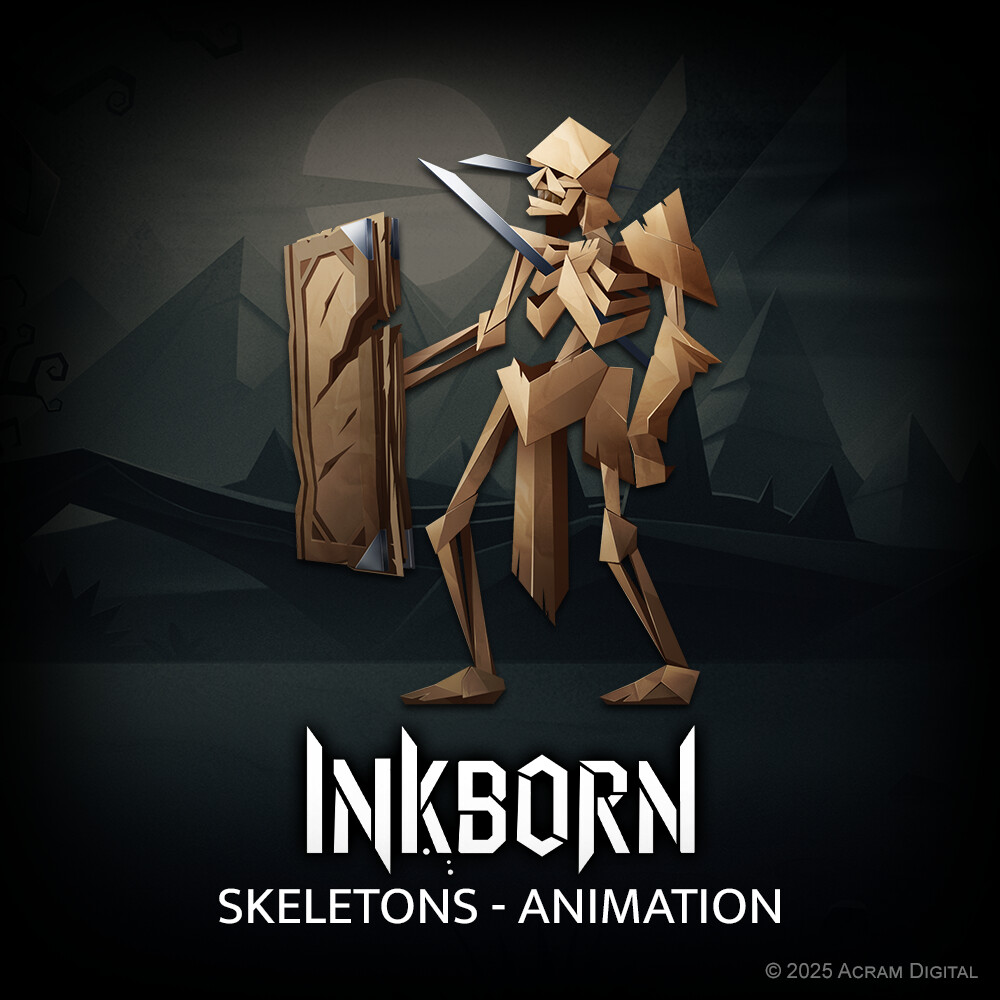 ArtStation - Skeletons - Animation | Inkborn