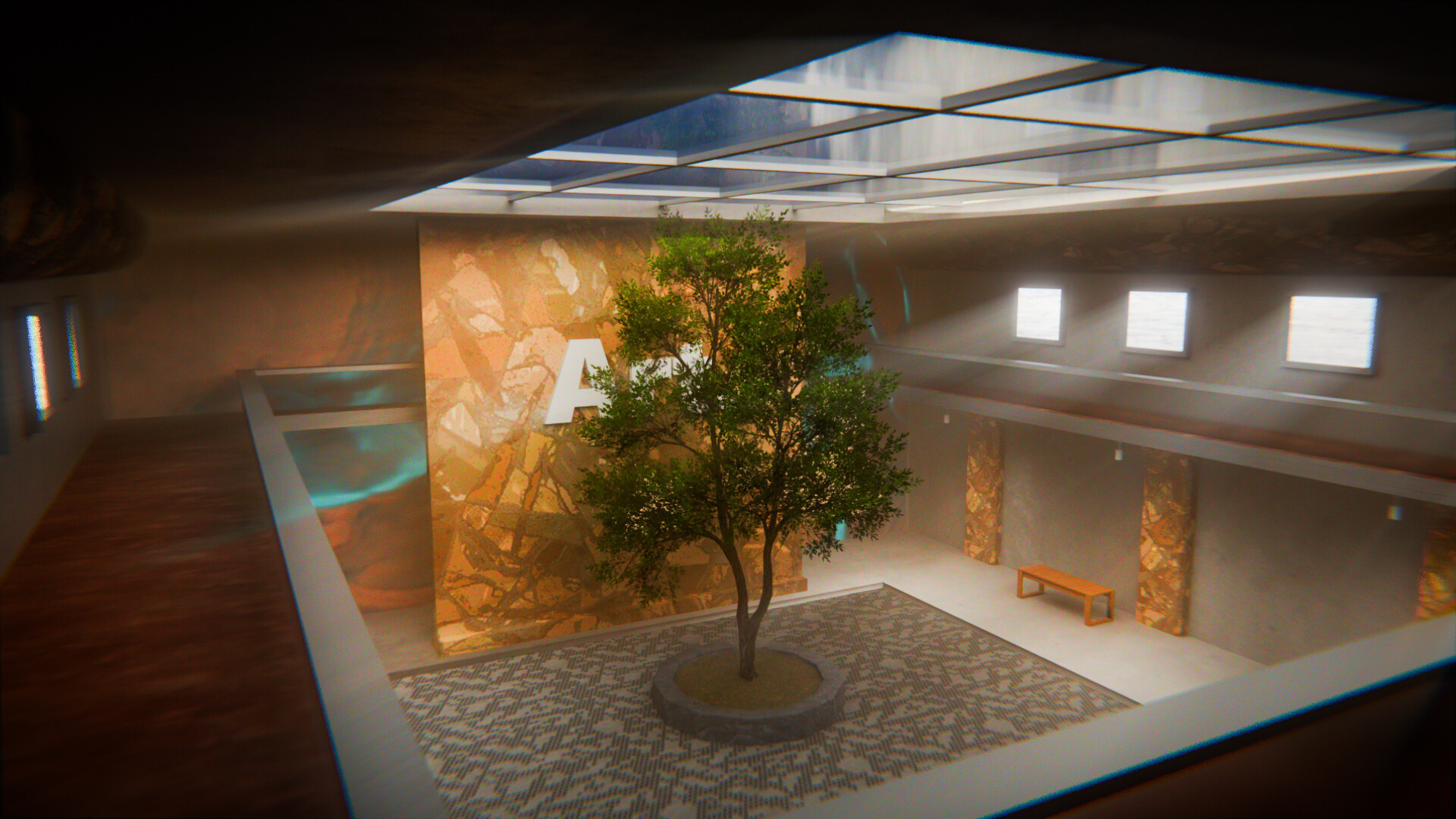 ArtStation - VR_art_lobby