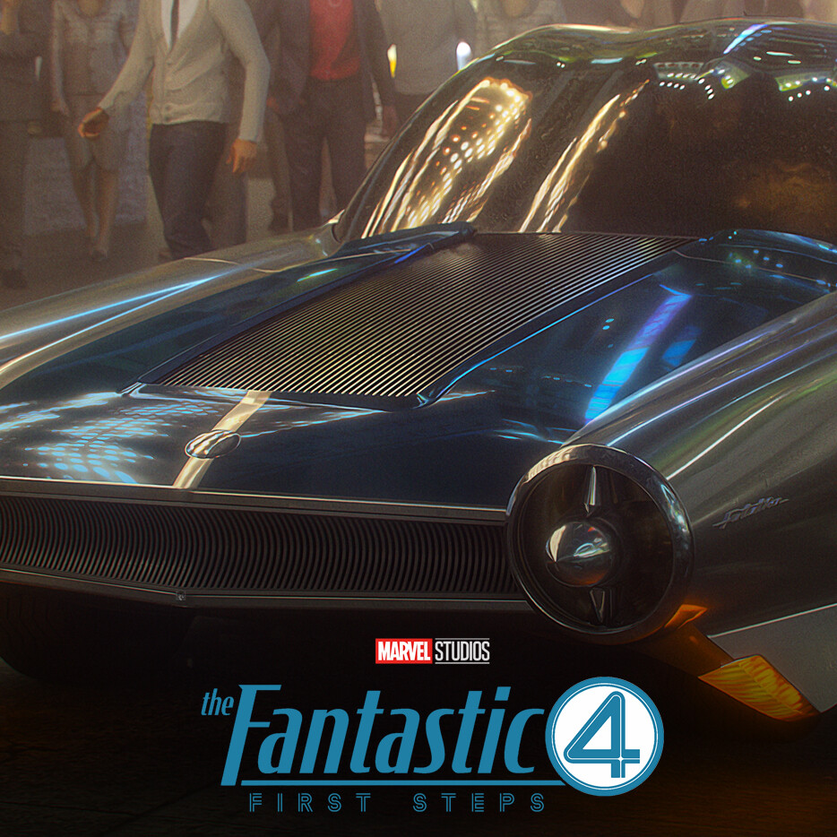 ArtStation - Fantasticar Illustrations for "Fantastic Four: First Steps"