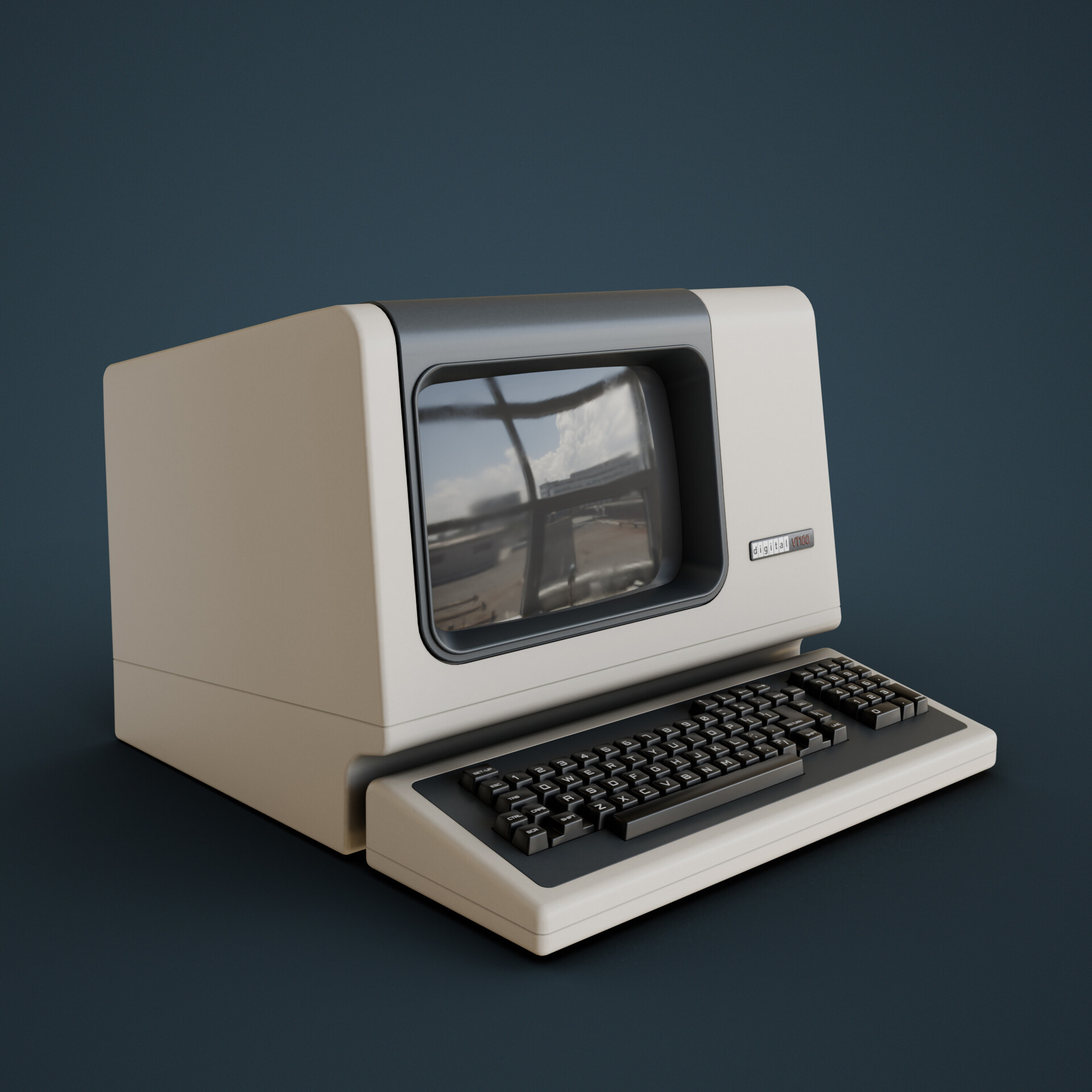 ArtStation - DEC VT100