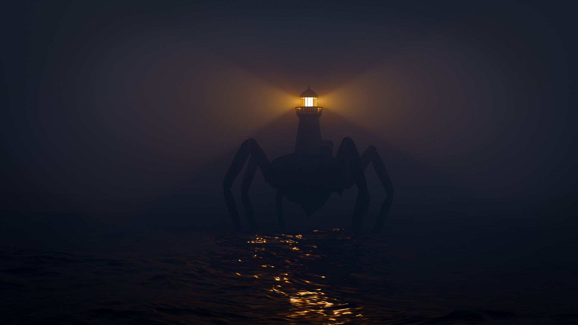 ArtStation - lighthouse monster– Original Character Concept