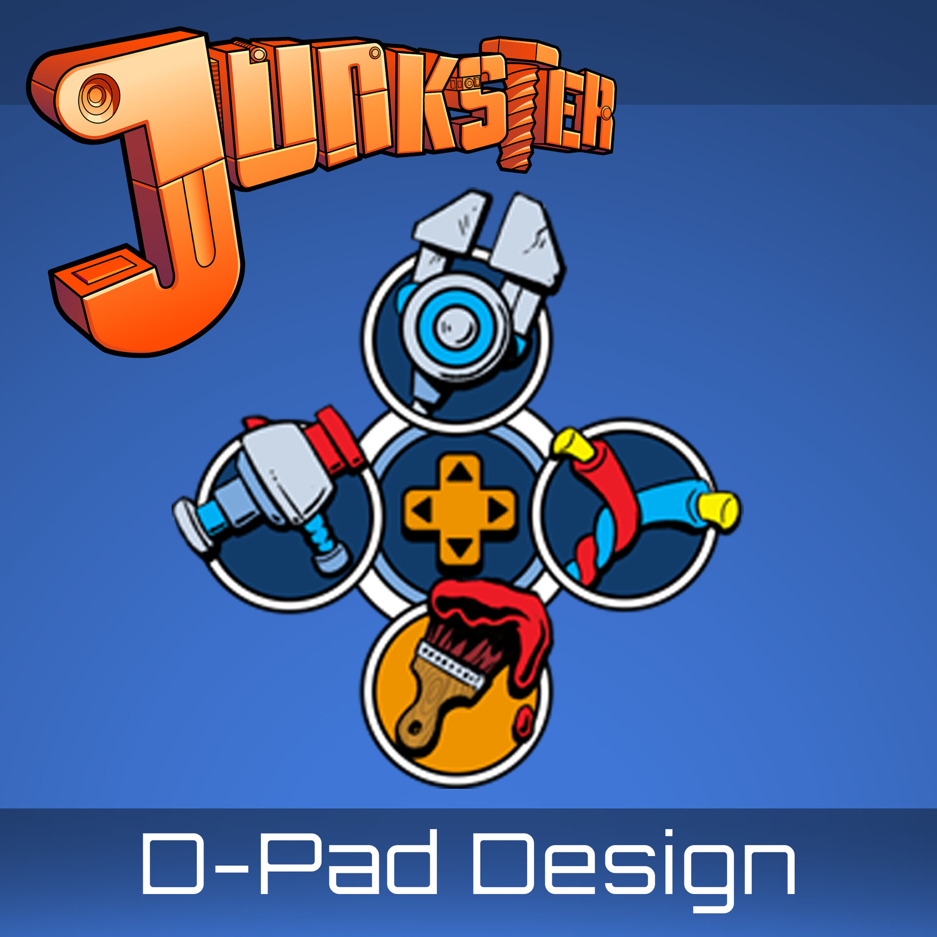 ArtStation - Junkster - D-Pad UI
