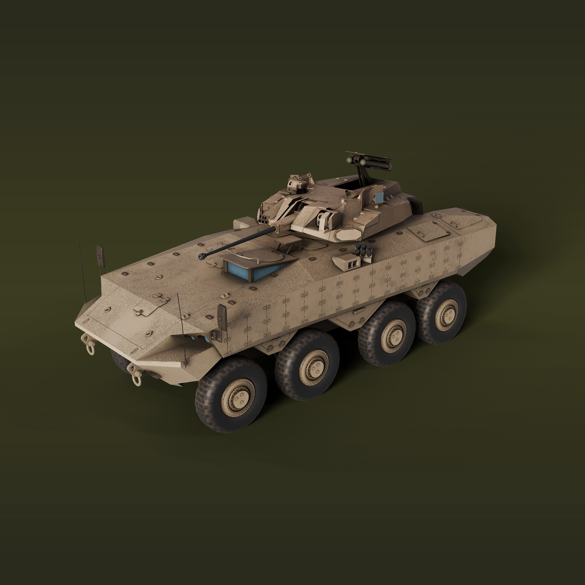 ArtStation - Eitan APC & AFV