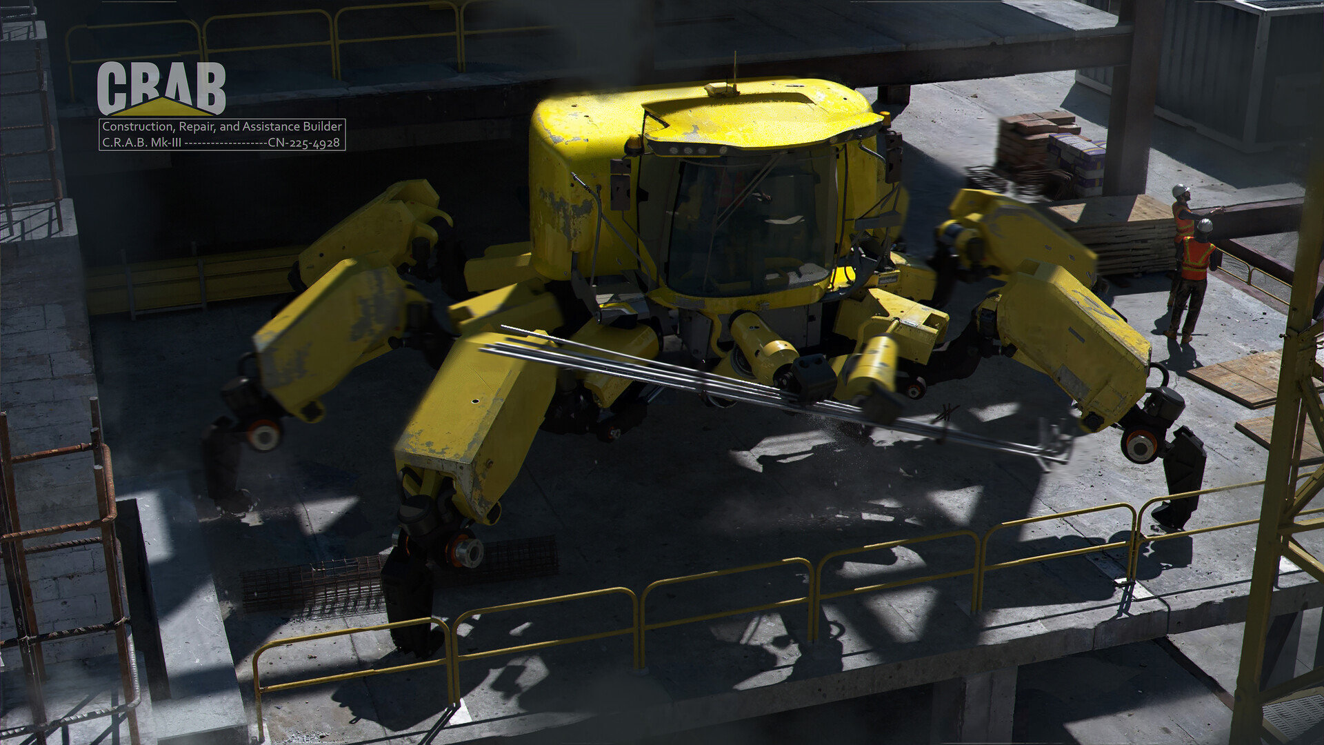 ArtStation - C.r.a.b Construction Mech