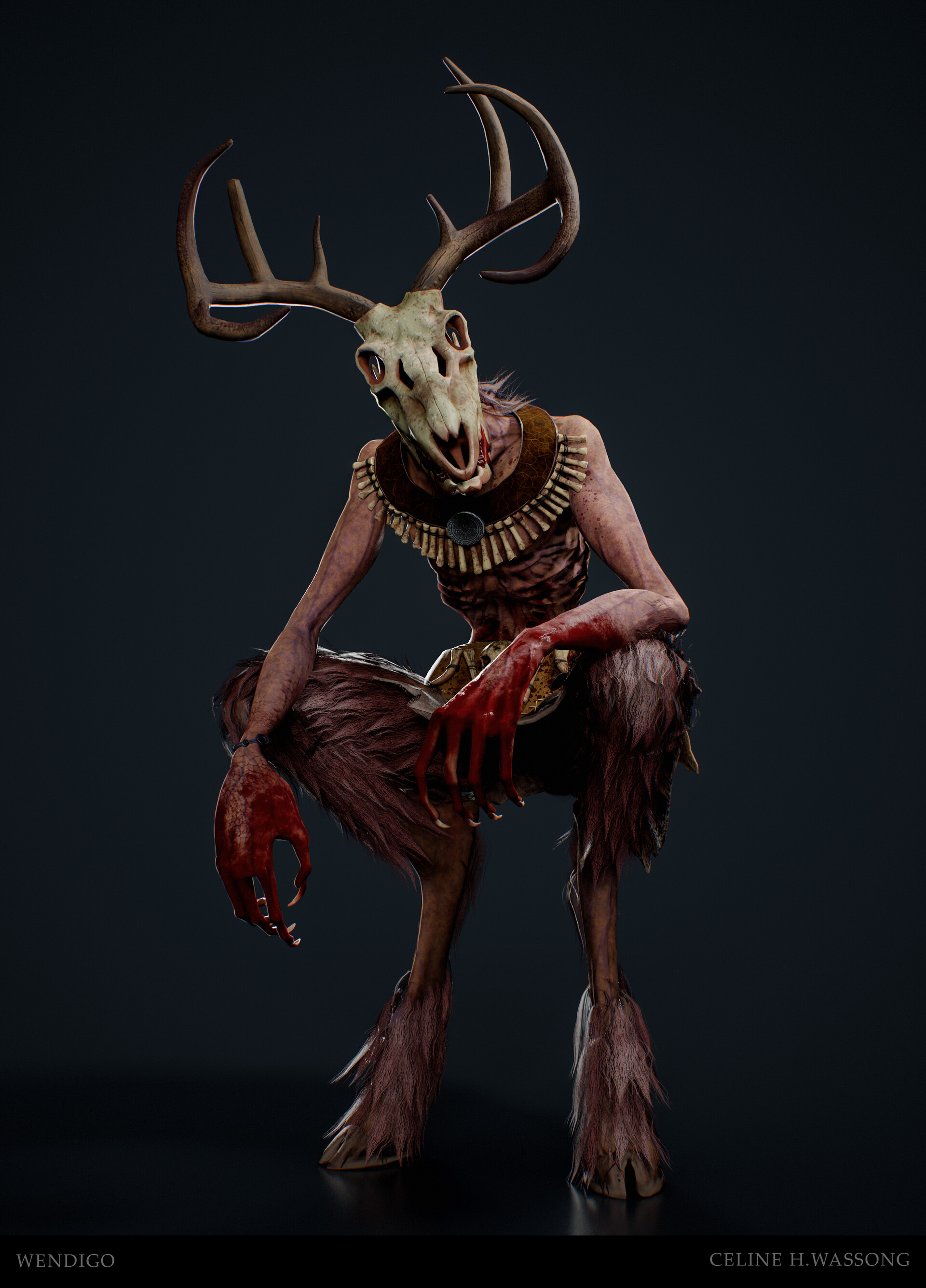 ArtStation - Real Time Wendigo