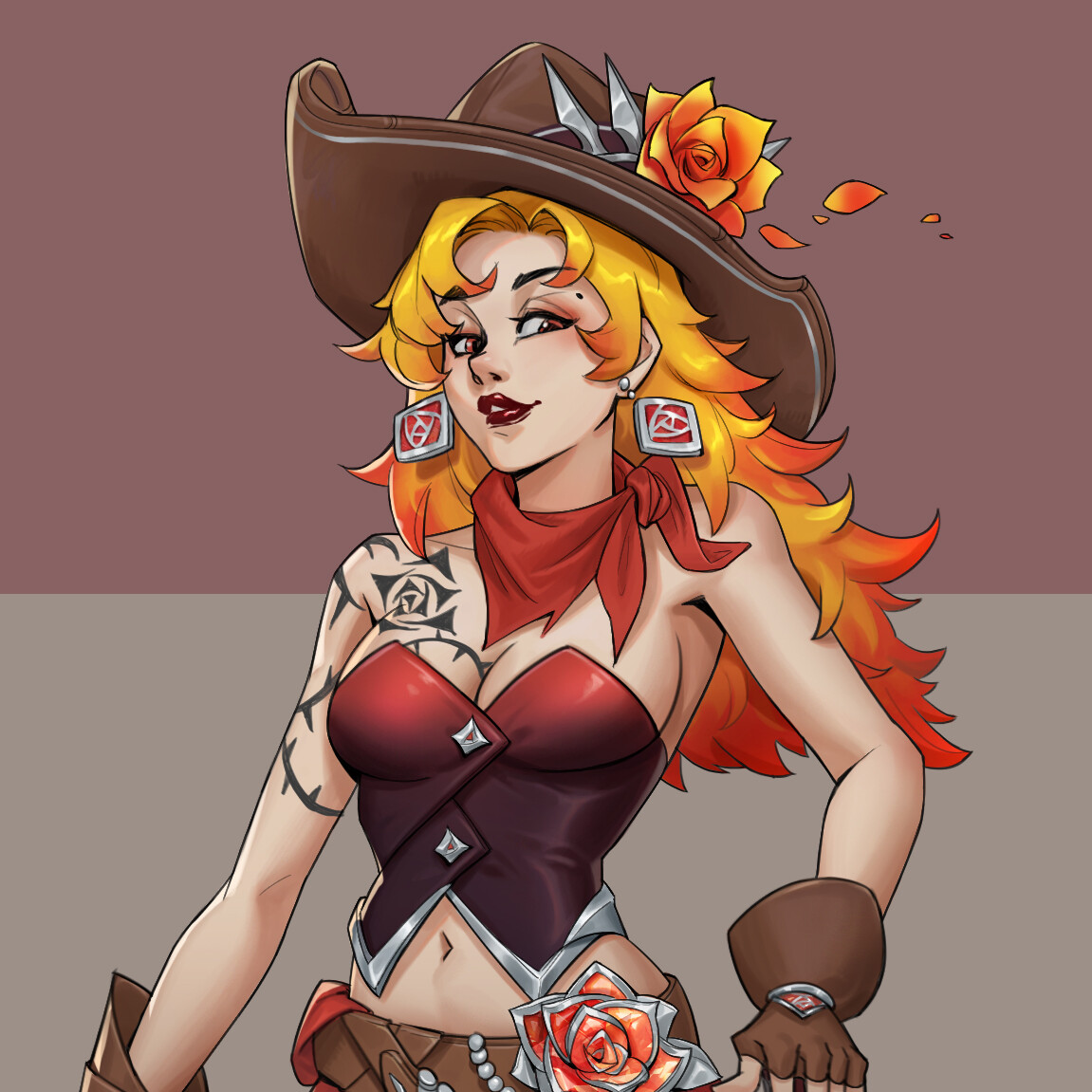 ArtStation - Western Role‌ Ava‌