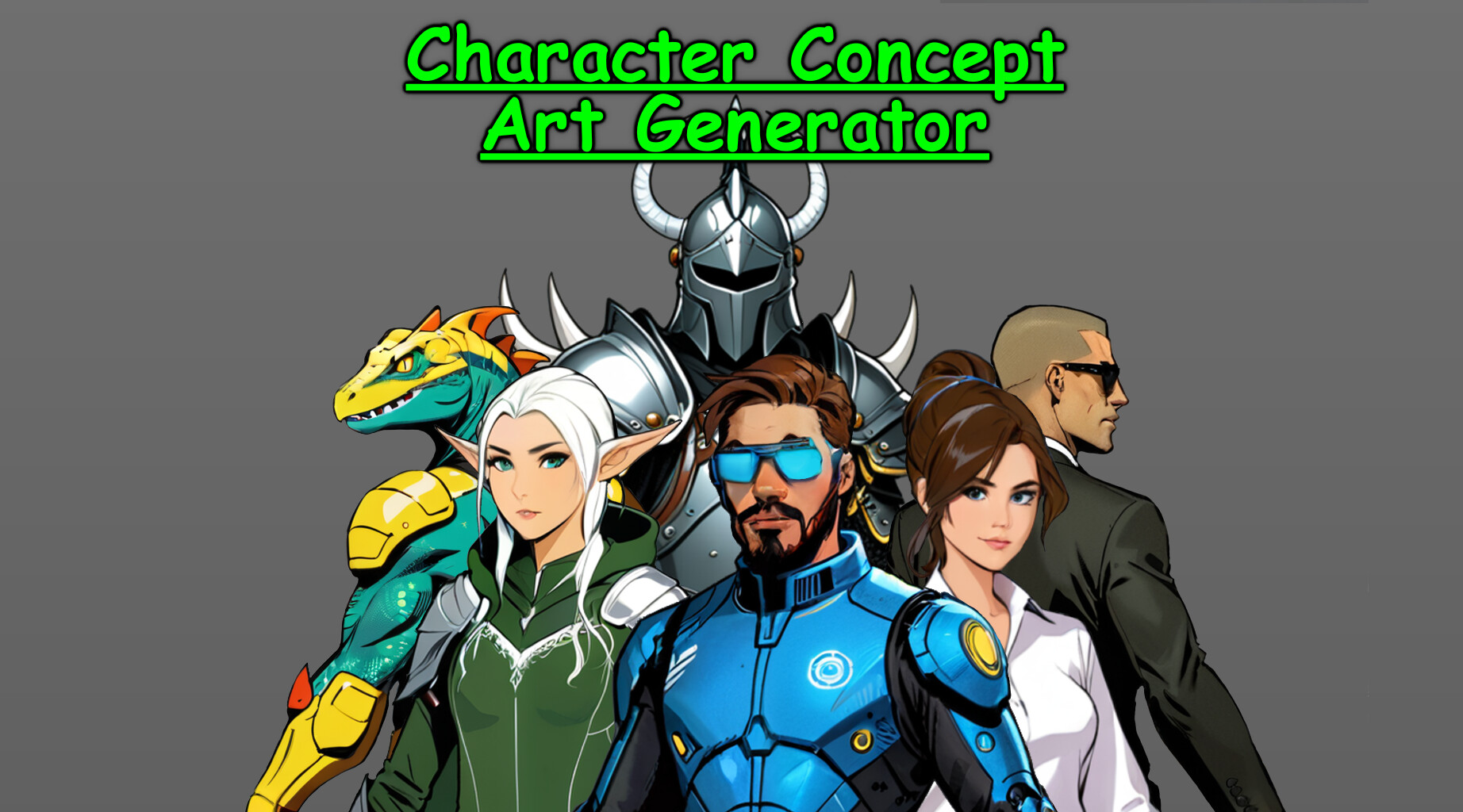 ArtStation - Character Concept Art Generator V1