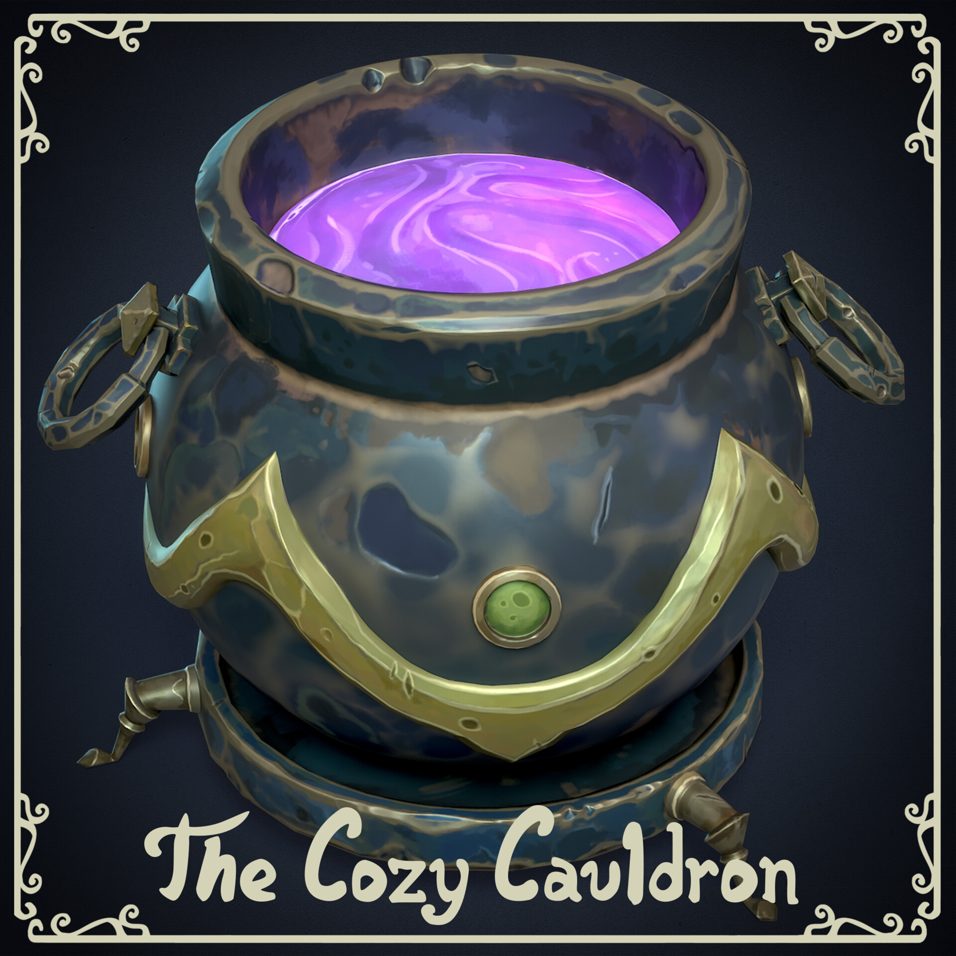 ArtStation - The Cozy Cauldron Props Part 2