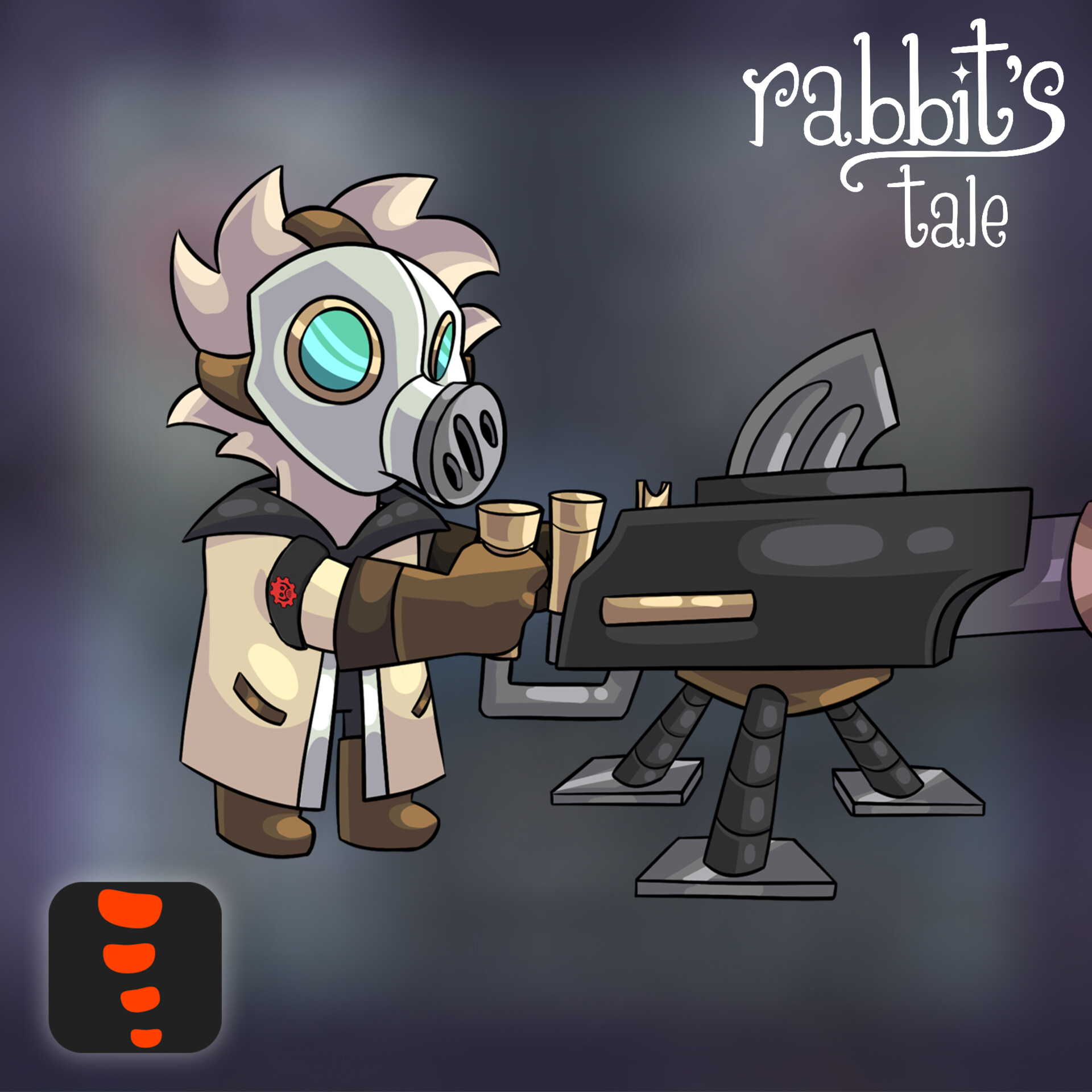 ArtStation - Steam Order Turret Handler (Rabbit's Tale)