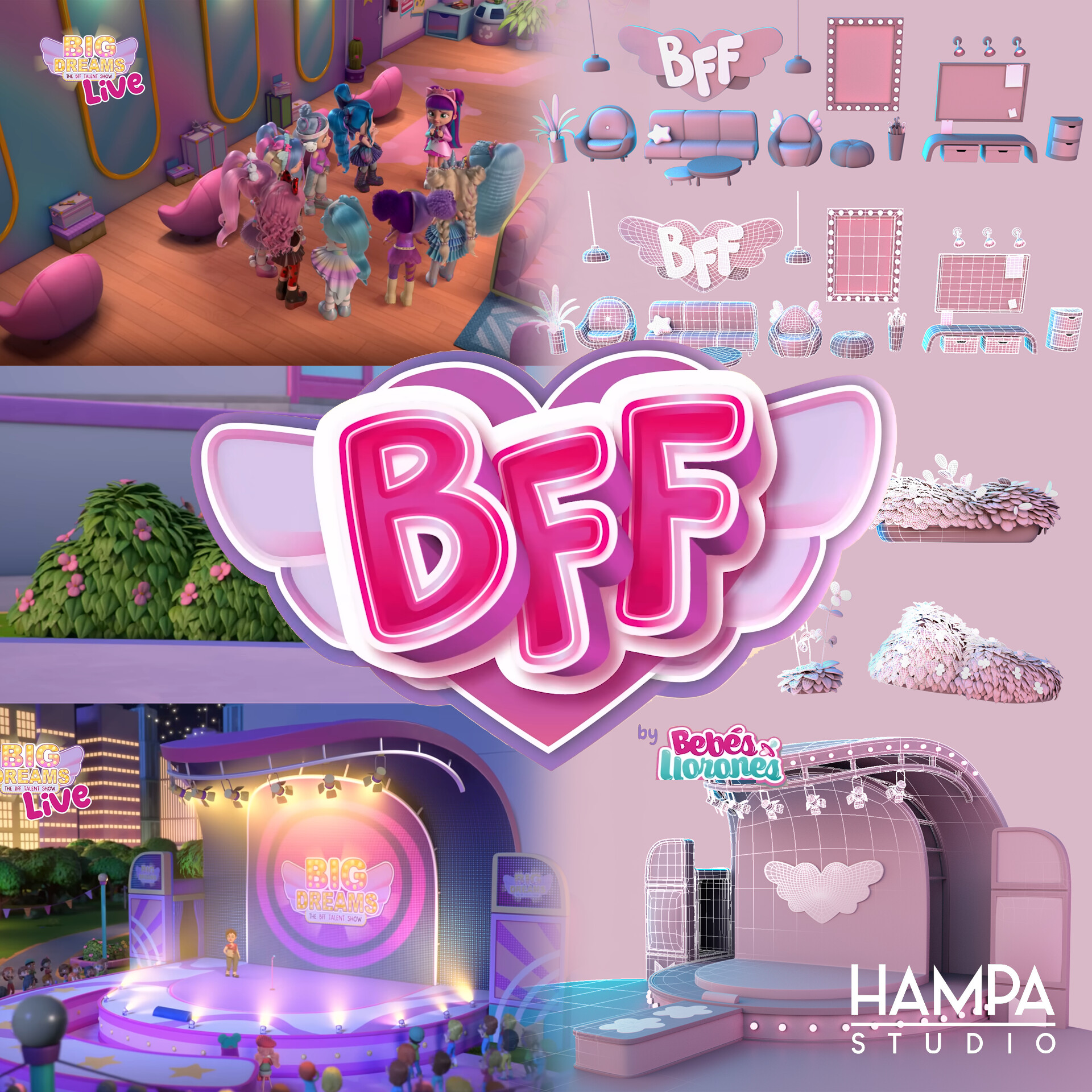 Artstation Assets For Bff Hampa Studio