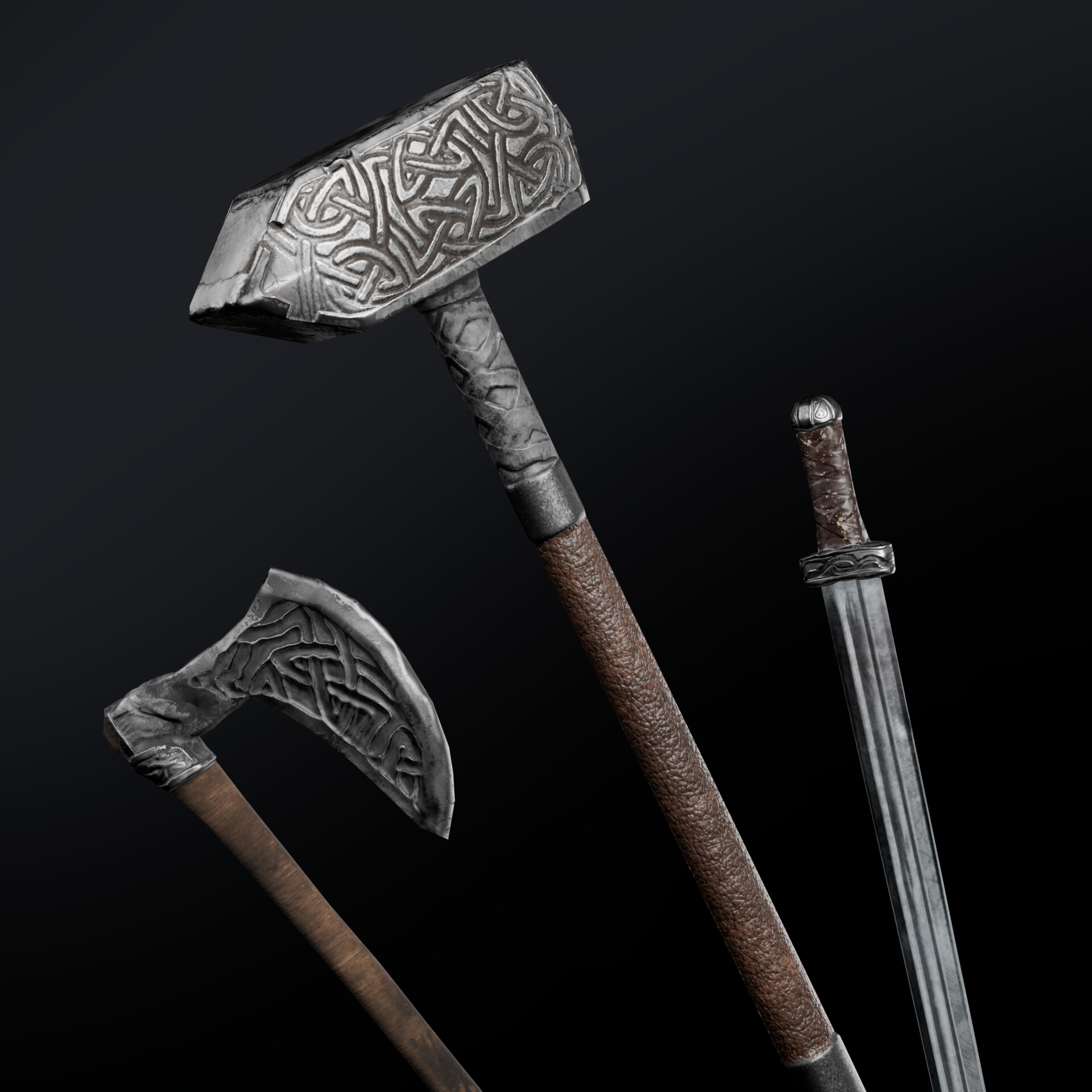 ArtStation - Viking Weapons Pack