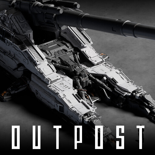 ArtStation - OUTPOST 巨炮