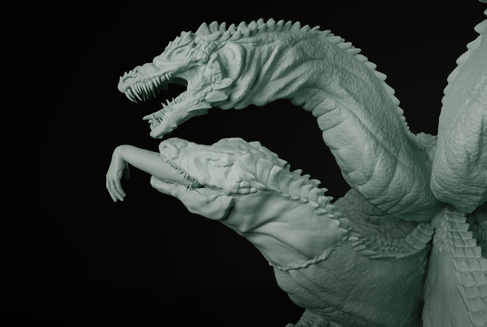 ArtStation - The Hydra of Lerna